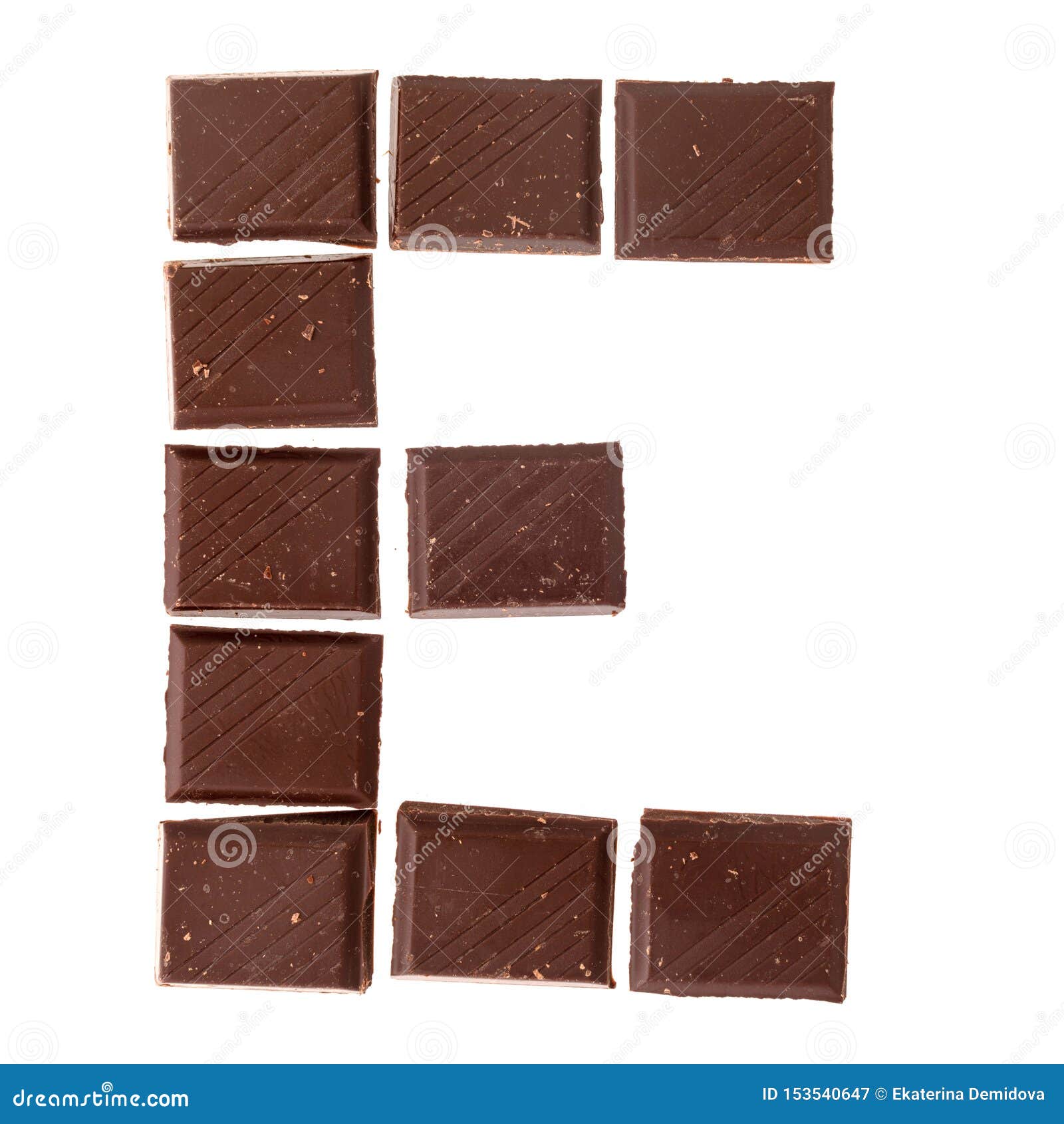 Isolate Chocolate Letter, Alphabet Stock Image - Image of icon ...