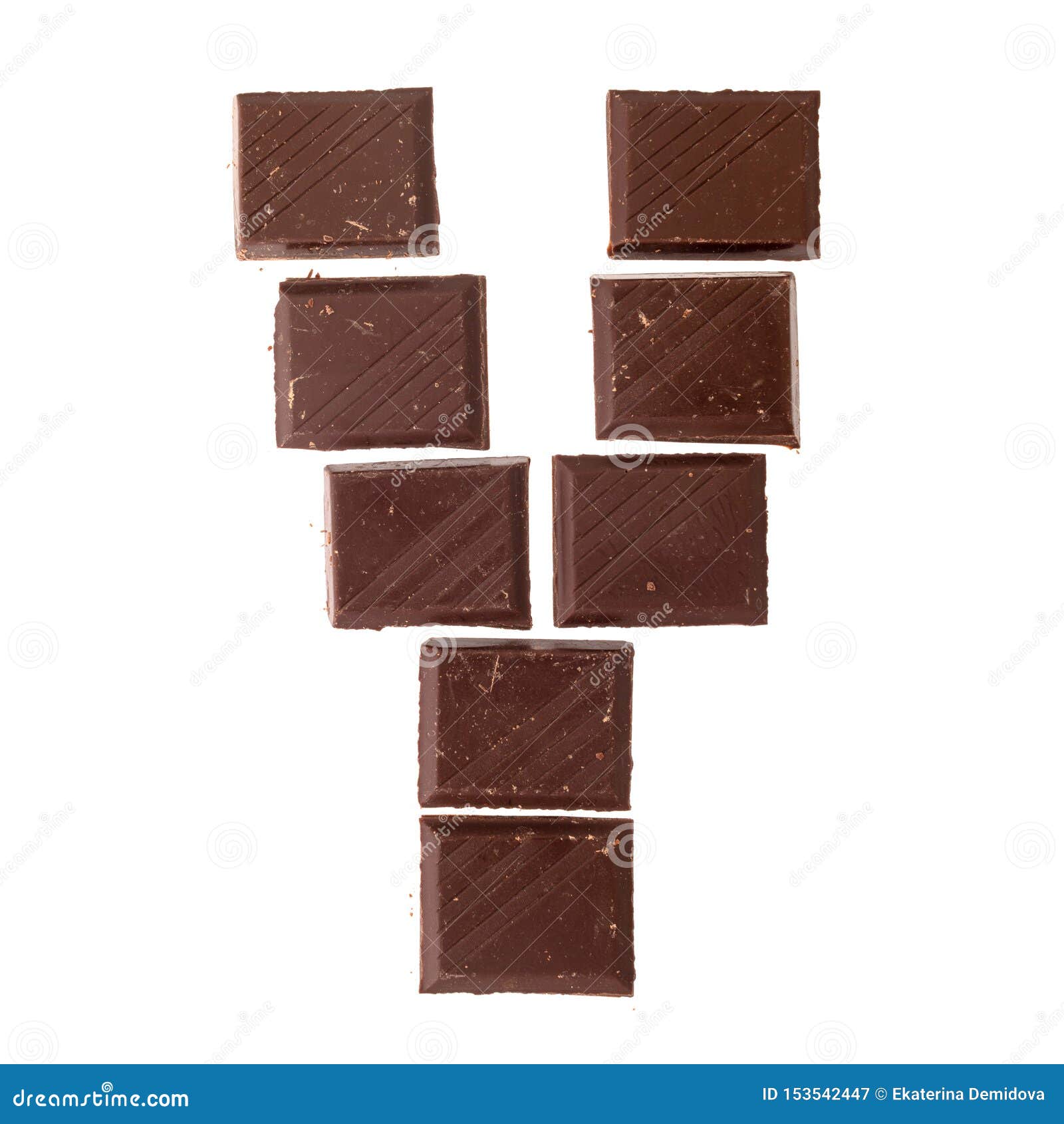 Isolate Chocolate Letter, Alphabet Stock Image - Image of element ...