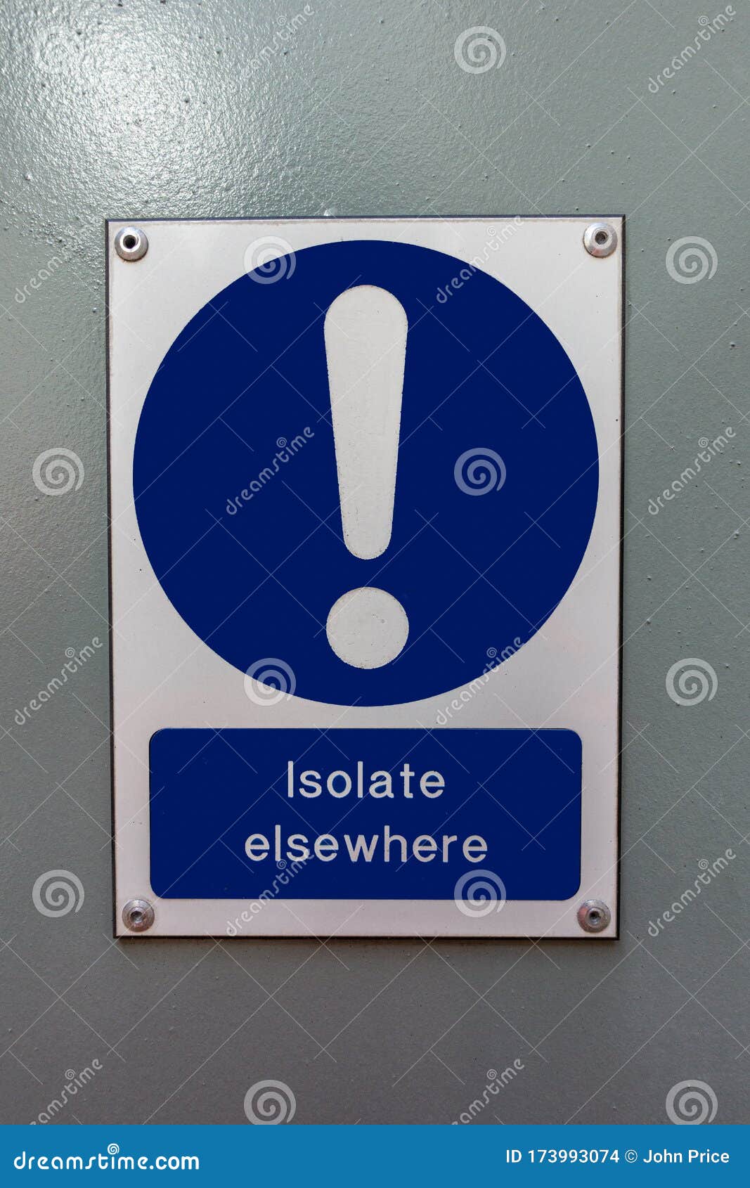 Isolate Elsewhere Caution Sign Stock Photo - Image of united ...