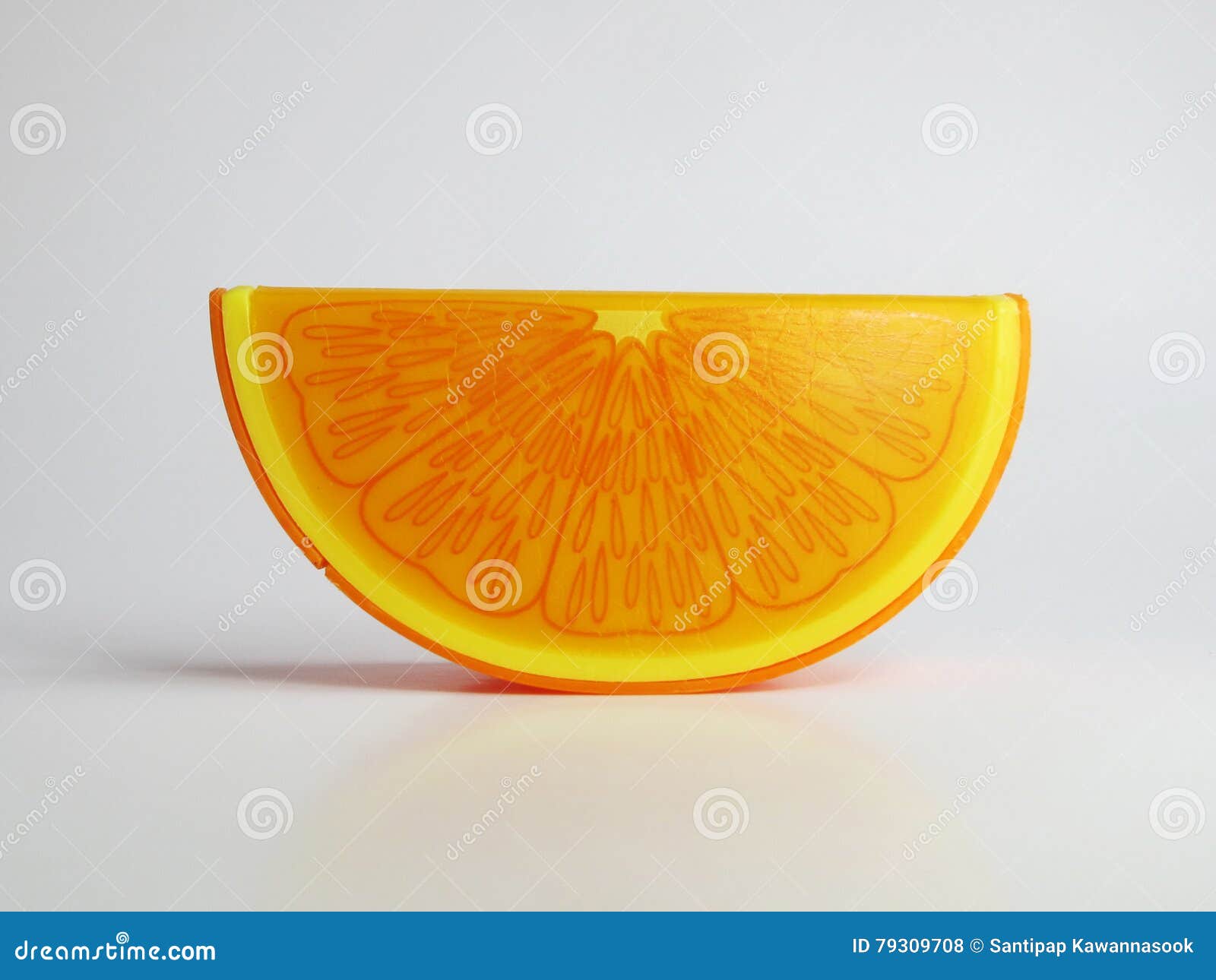 Isolate Figure Cute Plastic Orange Prop Decor Stock Photo - Image of ...