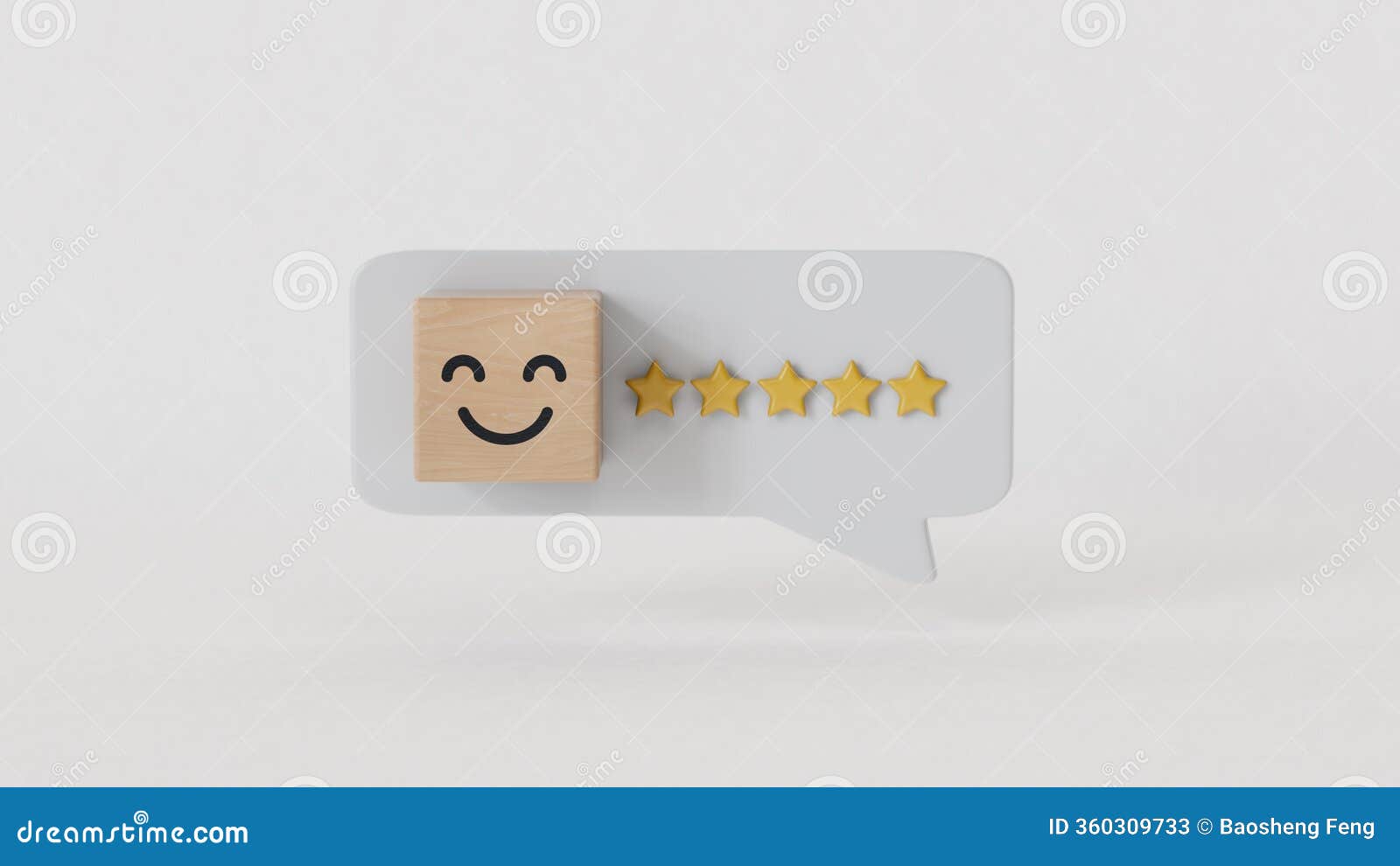 Five Smile Icon Emotions Satisfaction Rating Feedback Cartoon Vector ...