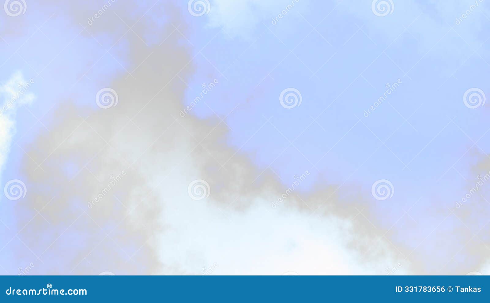 Isolate Realistic White and Light Blue Fog and Clouds on Transparent ...