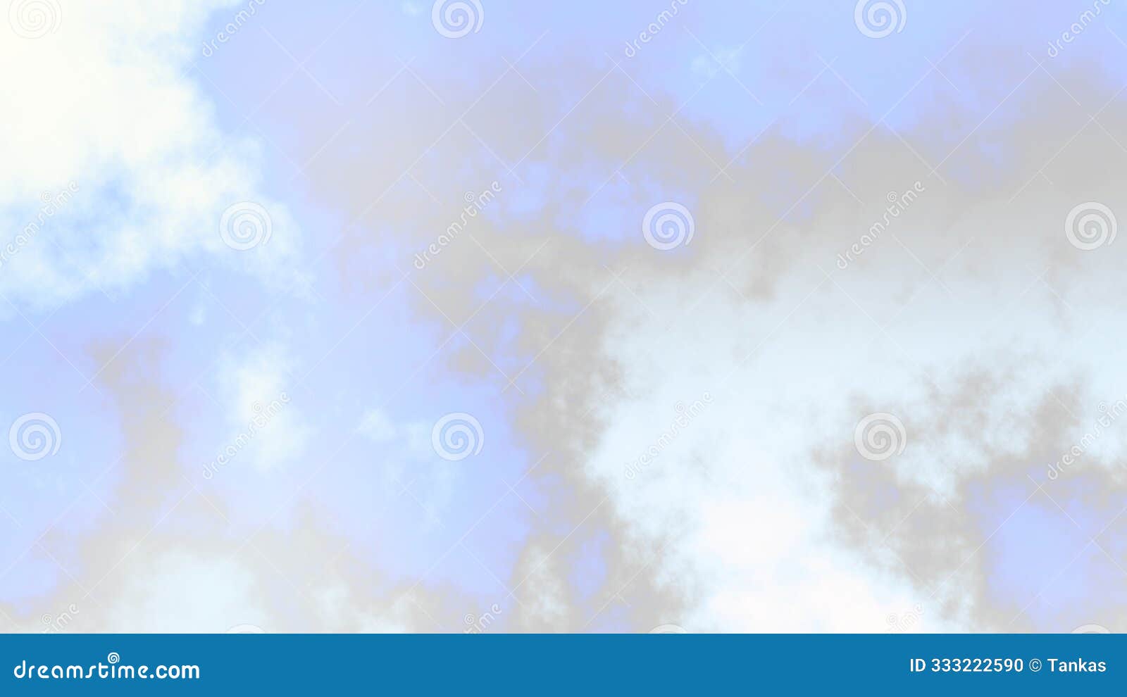 Isolate Realistic White and Light Blue Fog and Clouds on Transparent ...