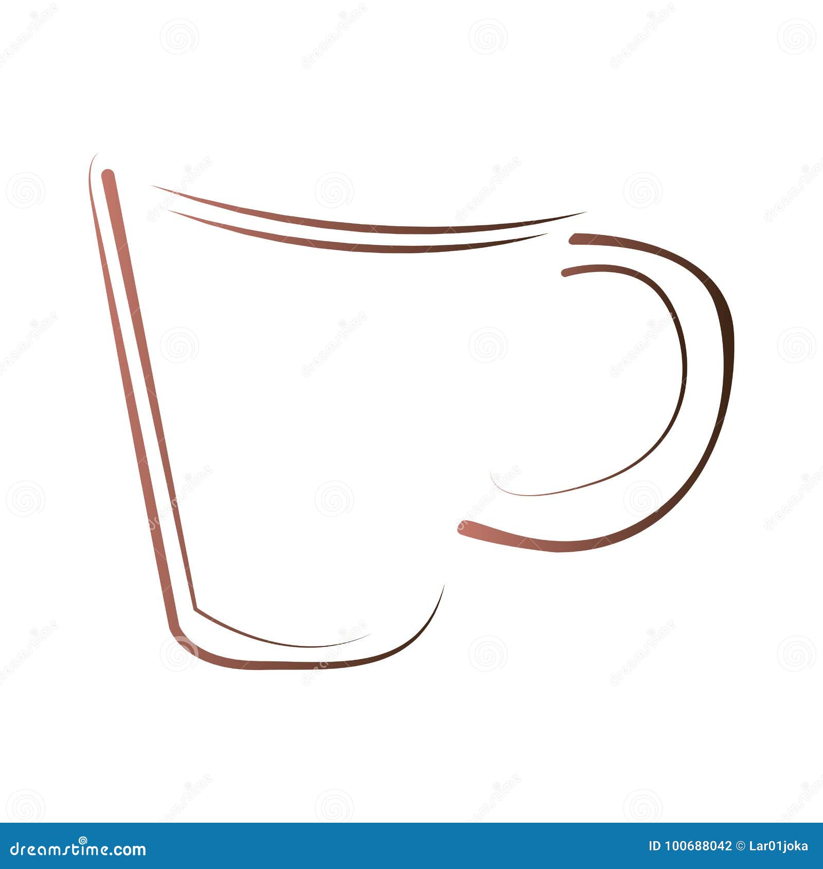 Isolated Abstract Coffee Mug Logo Stock Vector - Illustration of ...