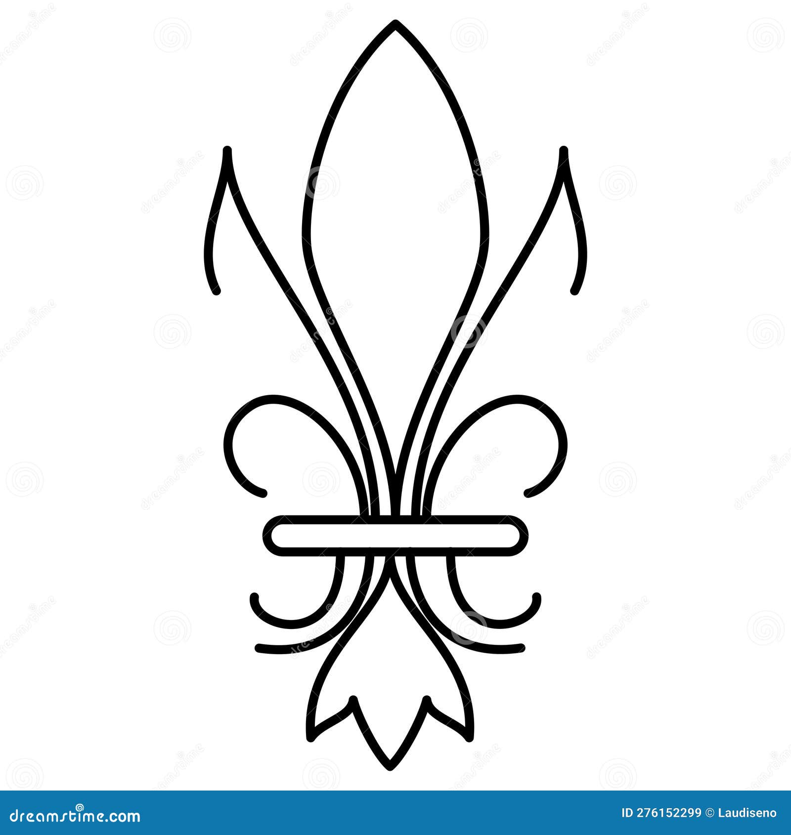 Isolated Abstract Lys Flower Symbol Icon Vector Stock Vector ...