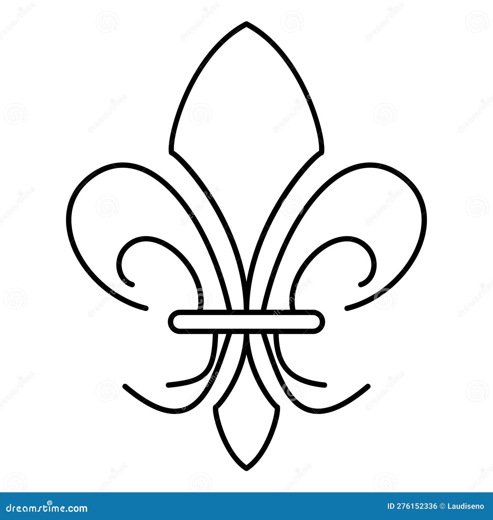 Isolated Abstract Lys Flower Symbol Icon Vector Stock Vector ...