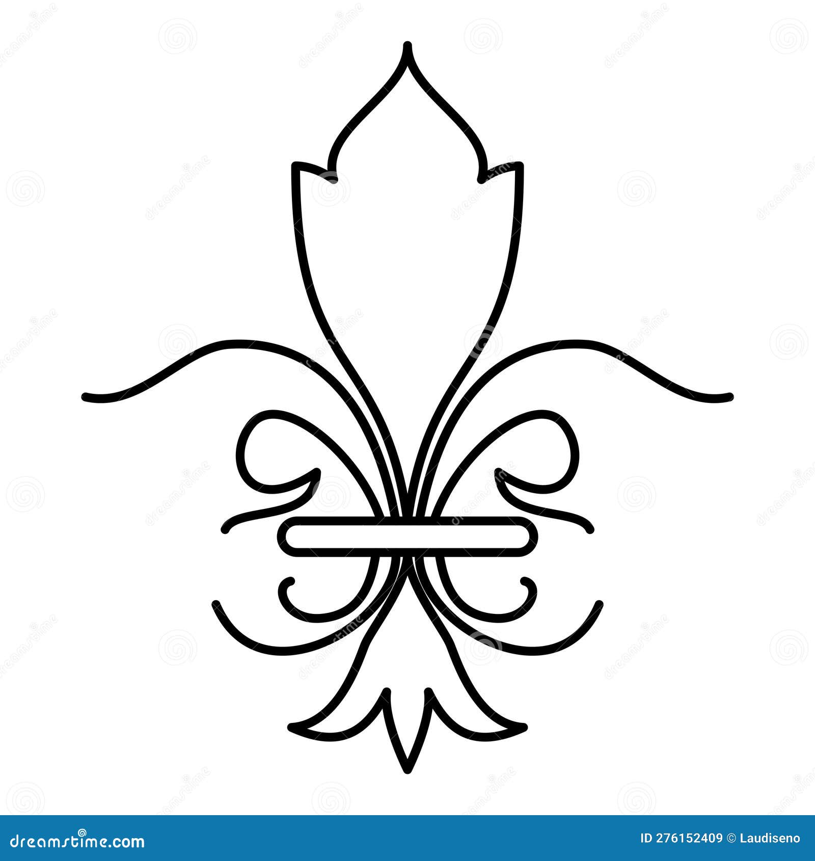 Isolated Abstract Lys Flower Symbol Icon Vector Stock Vector ...