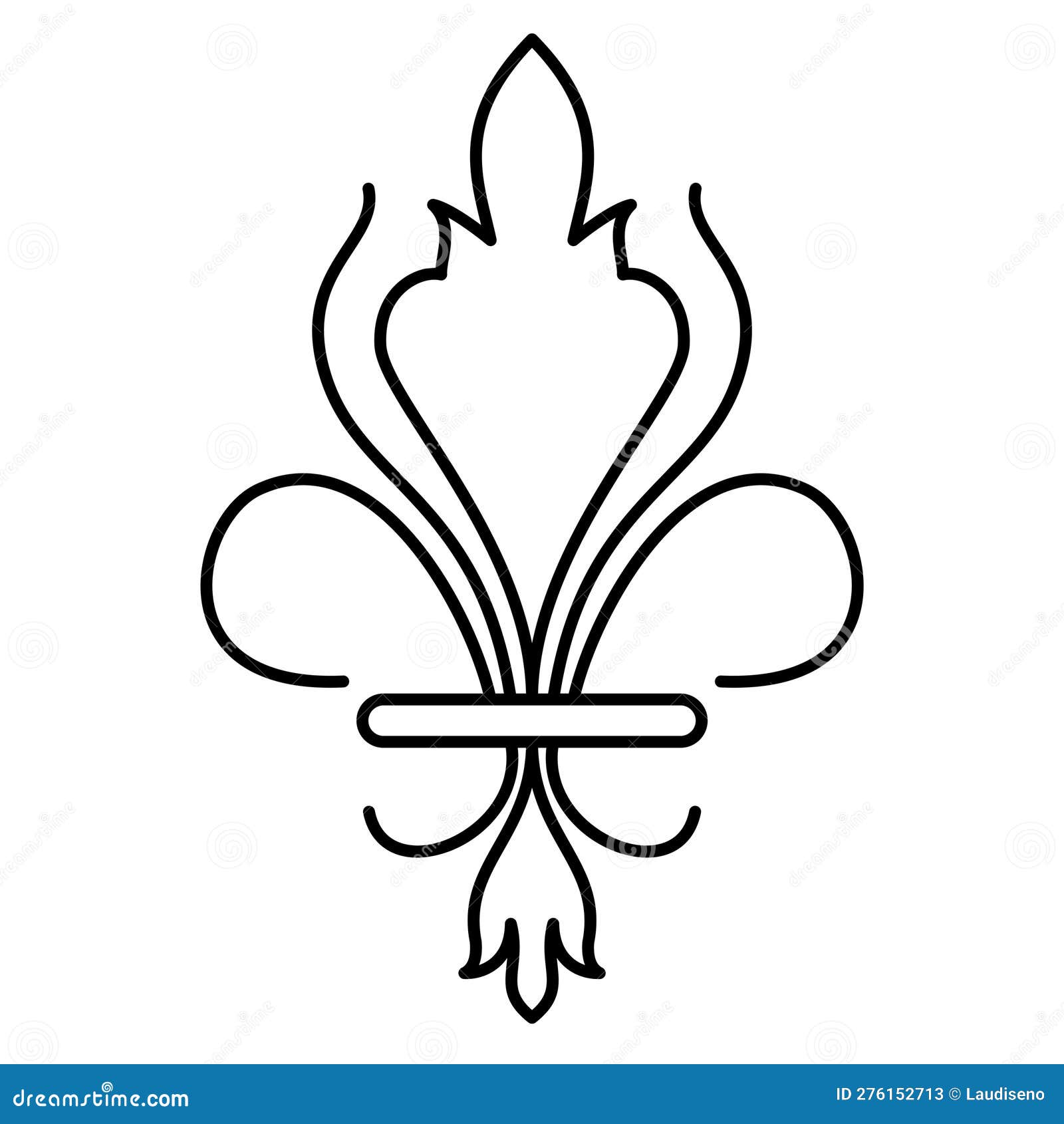 Isolated Abstract Lys Flower Symbol Icon Vector Stock Vector ...