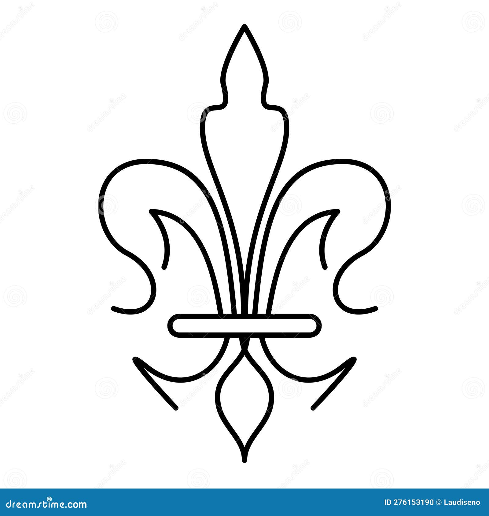 Isolated Abstract Lys Flower Symbol Icon Vector Stock Vector ...