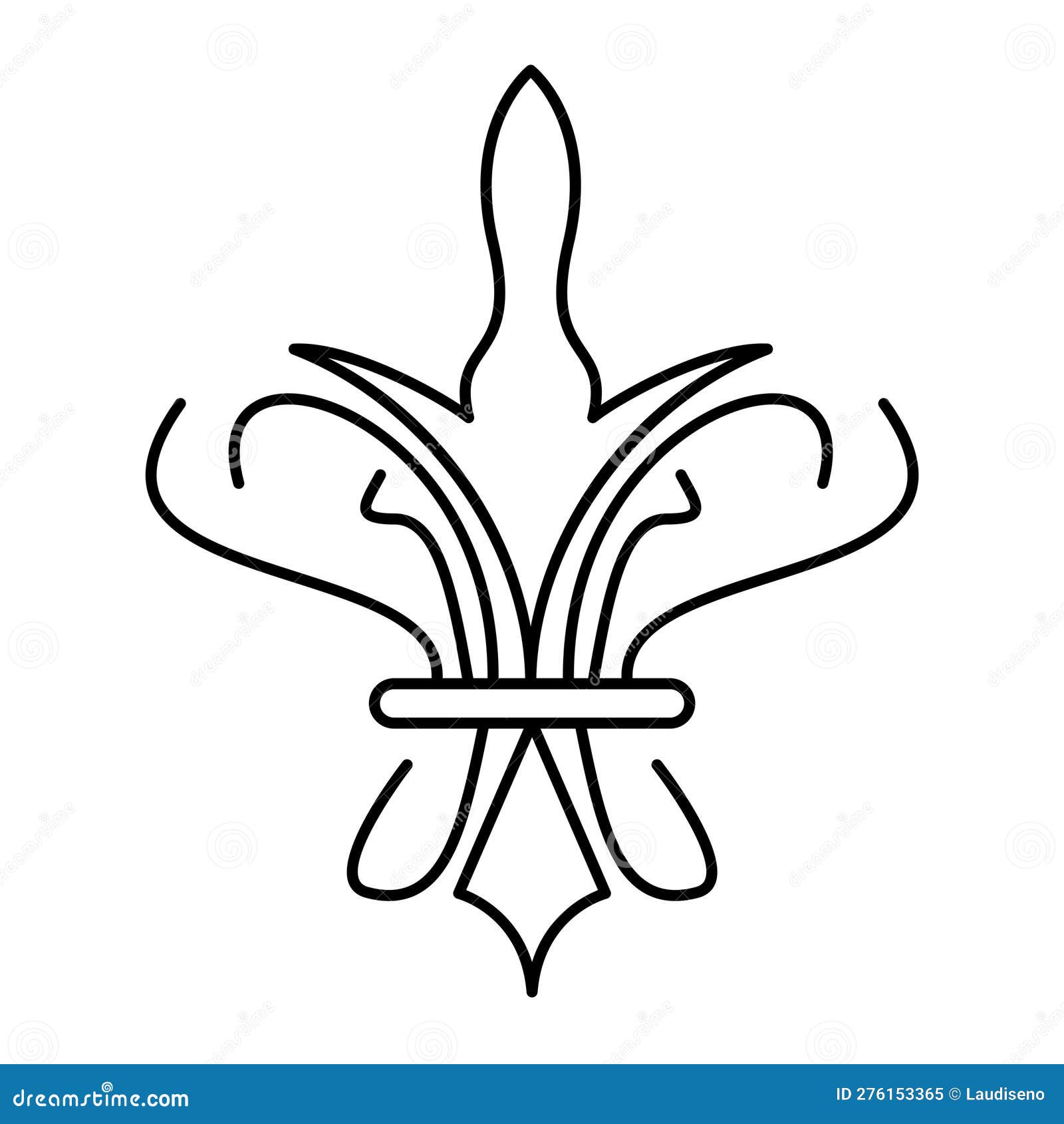 Isolated Abstract Lys Flower Symbol Icon Vector Stock Vector ...