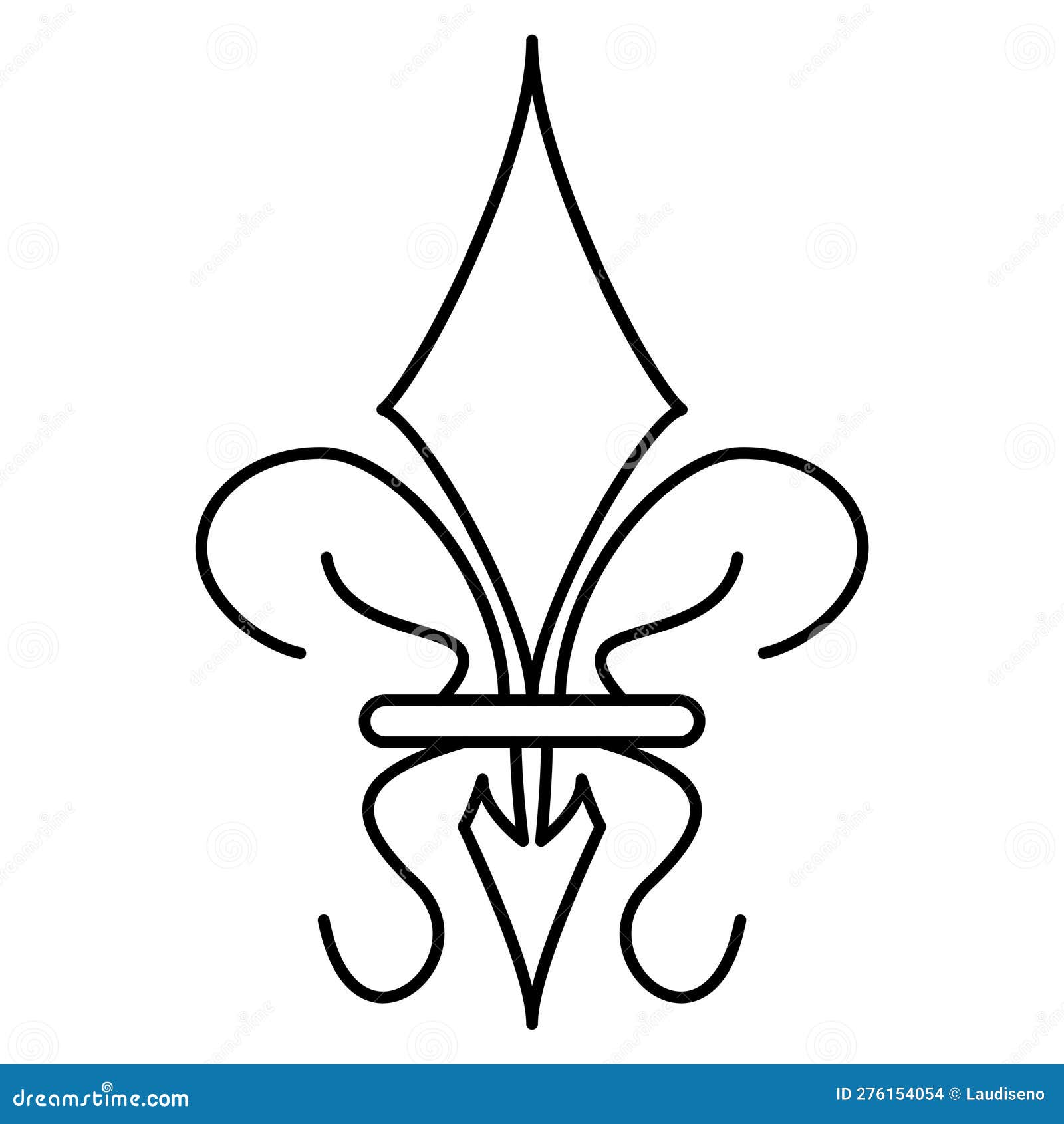 Isolated Abstract Lys Flower Symbol Icon Vector Stock Vector ...