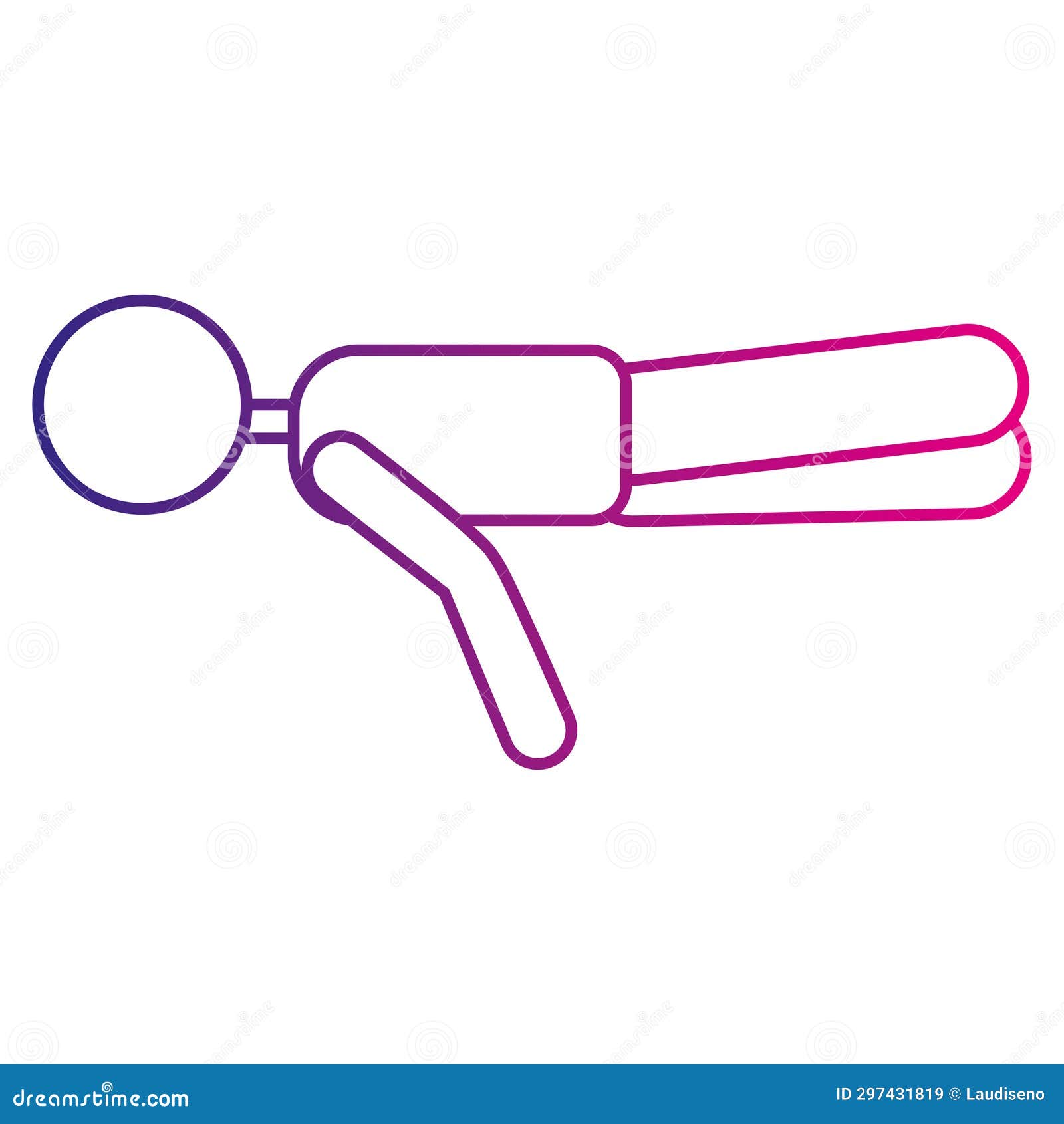 Isolated Abstract Person Doll Icon Vector Stock Vector - Illustration ...