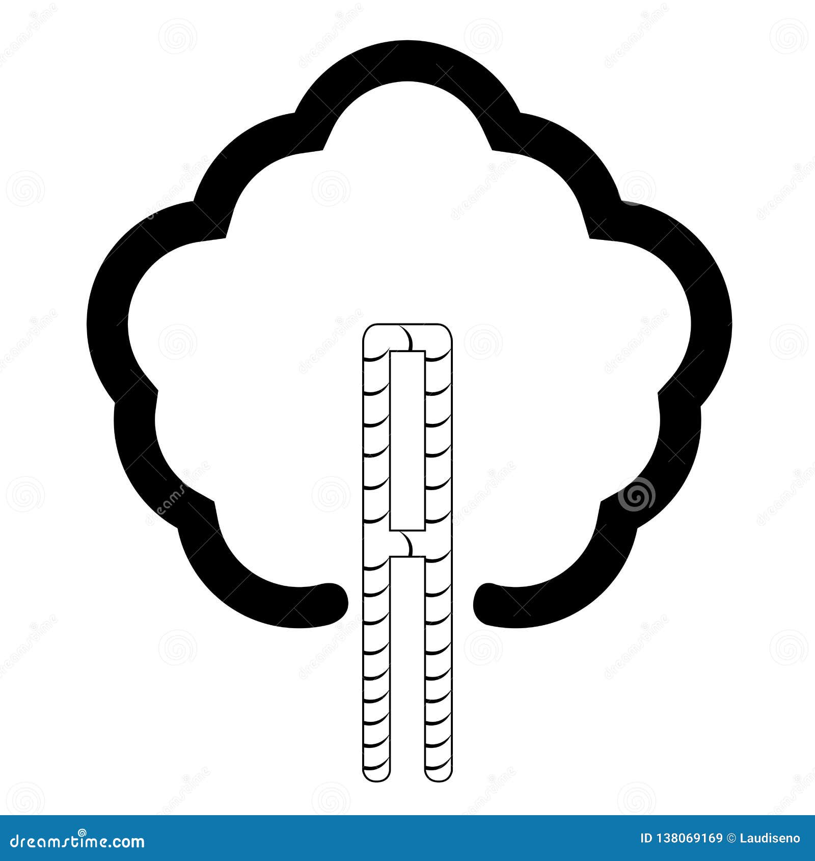 Isolated Abstract Tree Icon Stock Vector - Illustration of clipart ...
