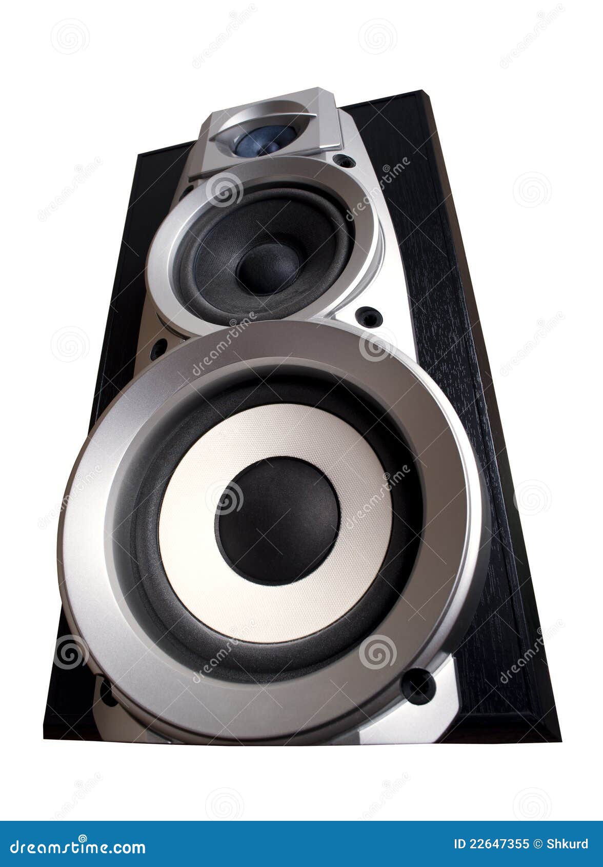 Isolated Acoustic Electronics Stock Image - Image of acoustic, tweeter ...