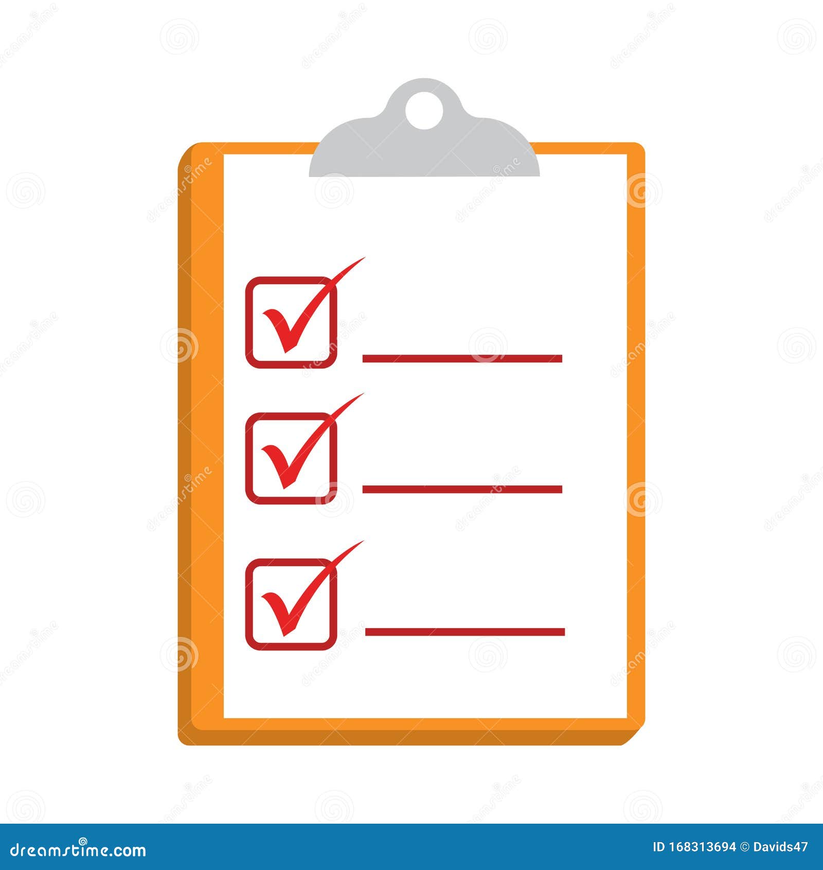 Activity checklist image stock vector. Illustration of work - 168313694