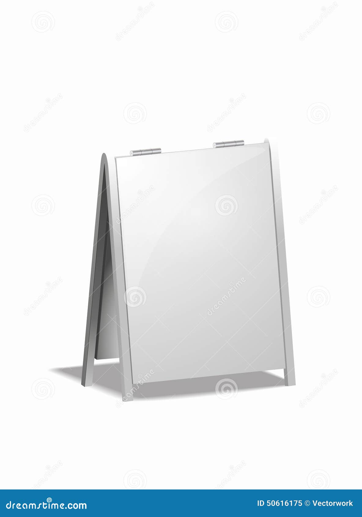 Isolated Advertising Board for the Street Stock Vector - Illustration ...