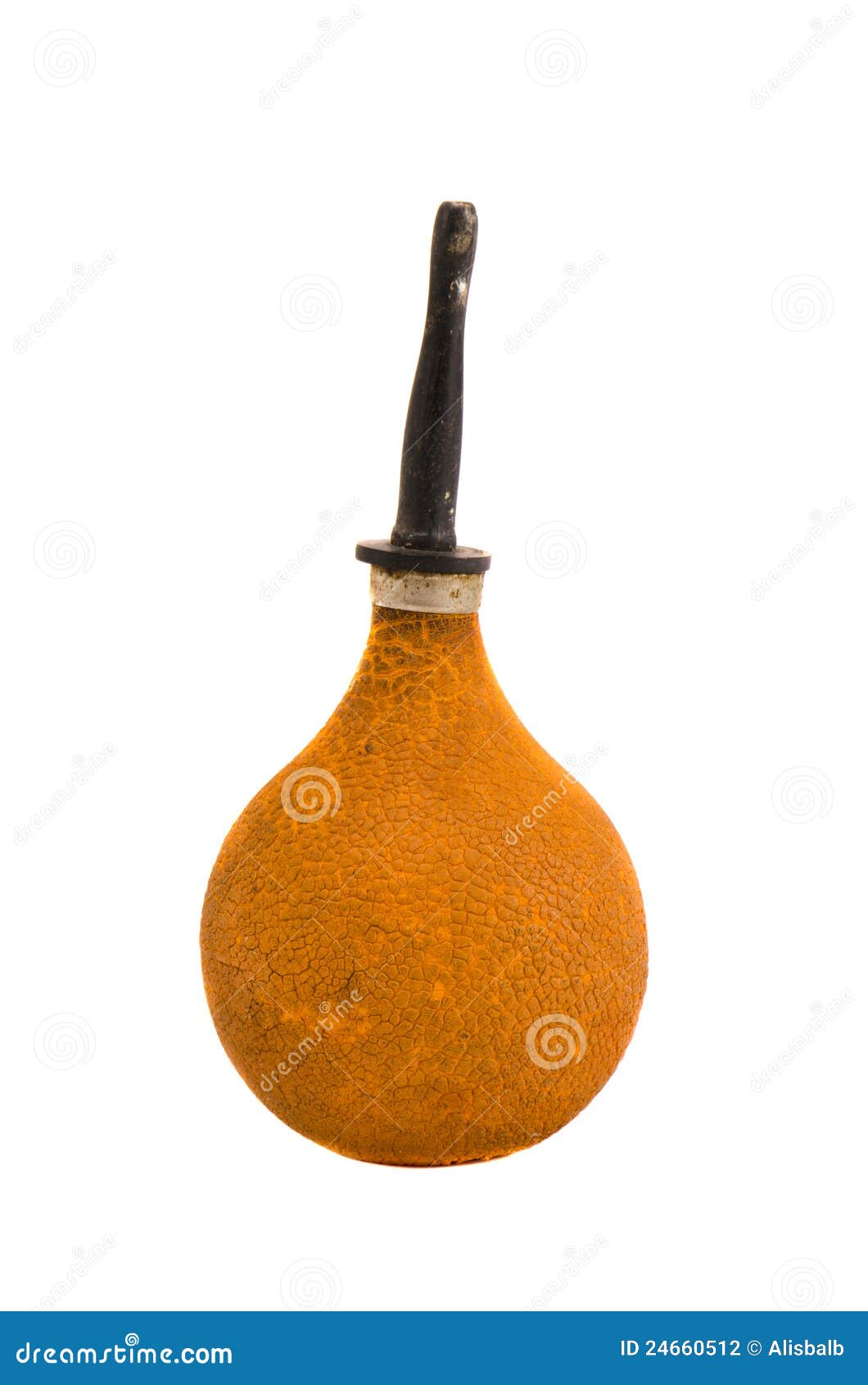 Isolated ancient clyster stock photo. Image of medicine - 24660512