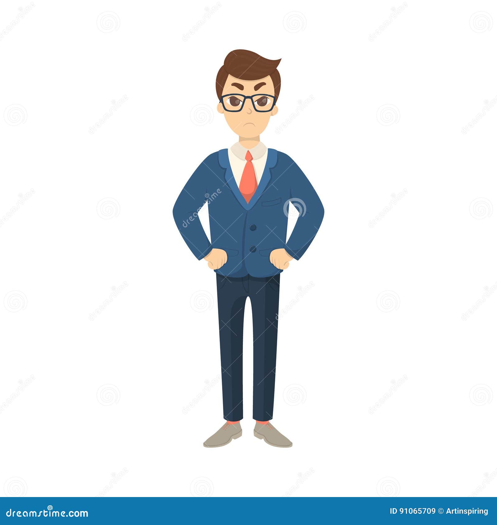 Angry Principal Clipart