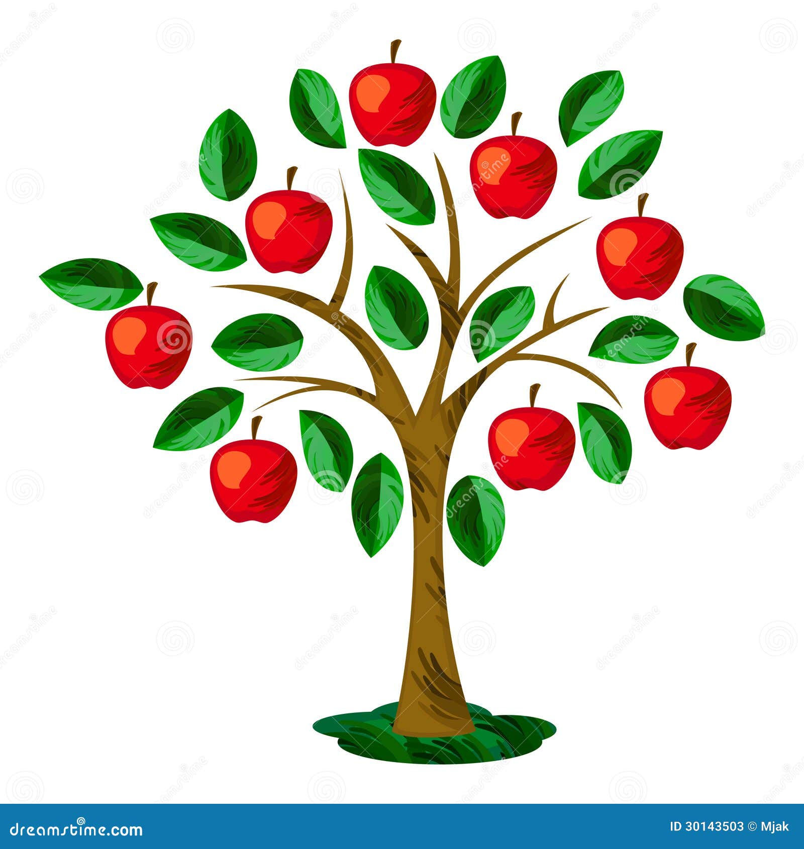 Apple Tree Stock Image | CartoonDealer.com #30143503
