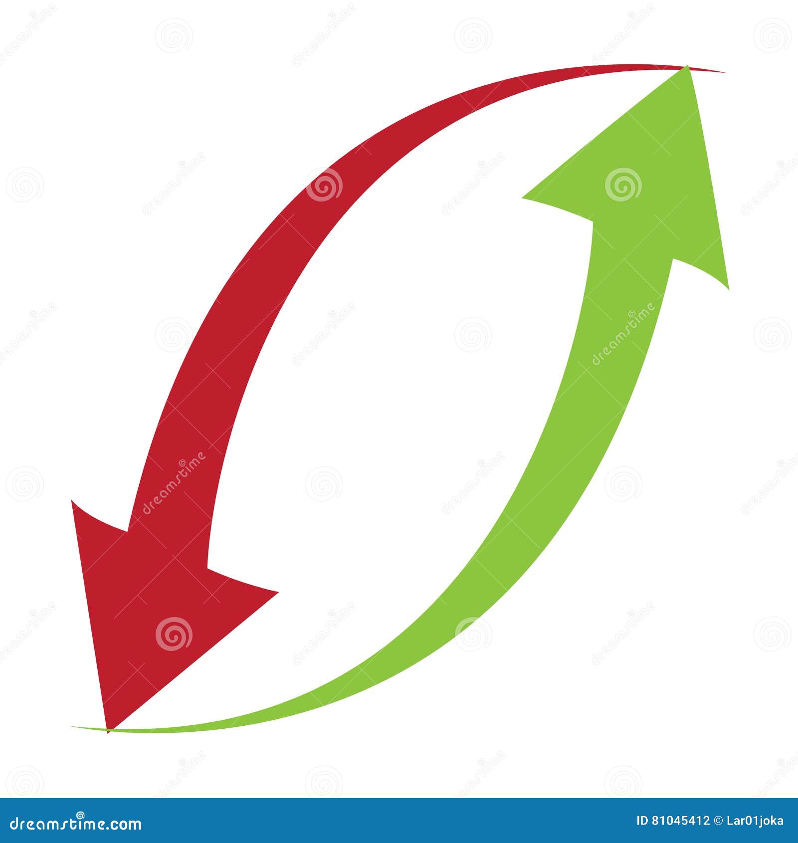 Isolated arrow stock vector. Illustration of digitally - 81045412