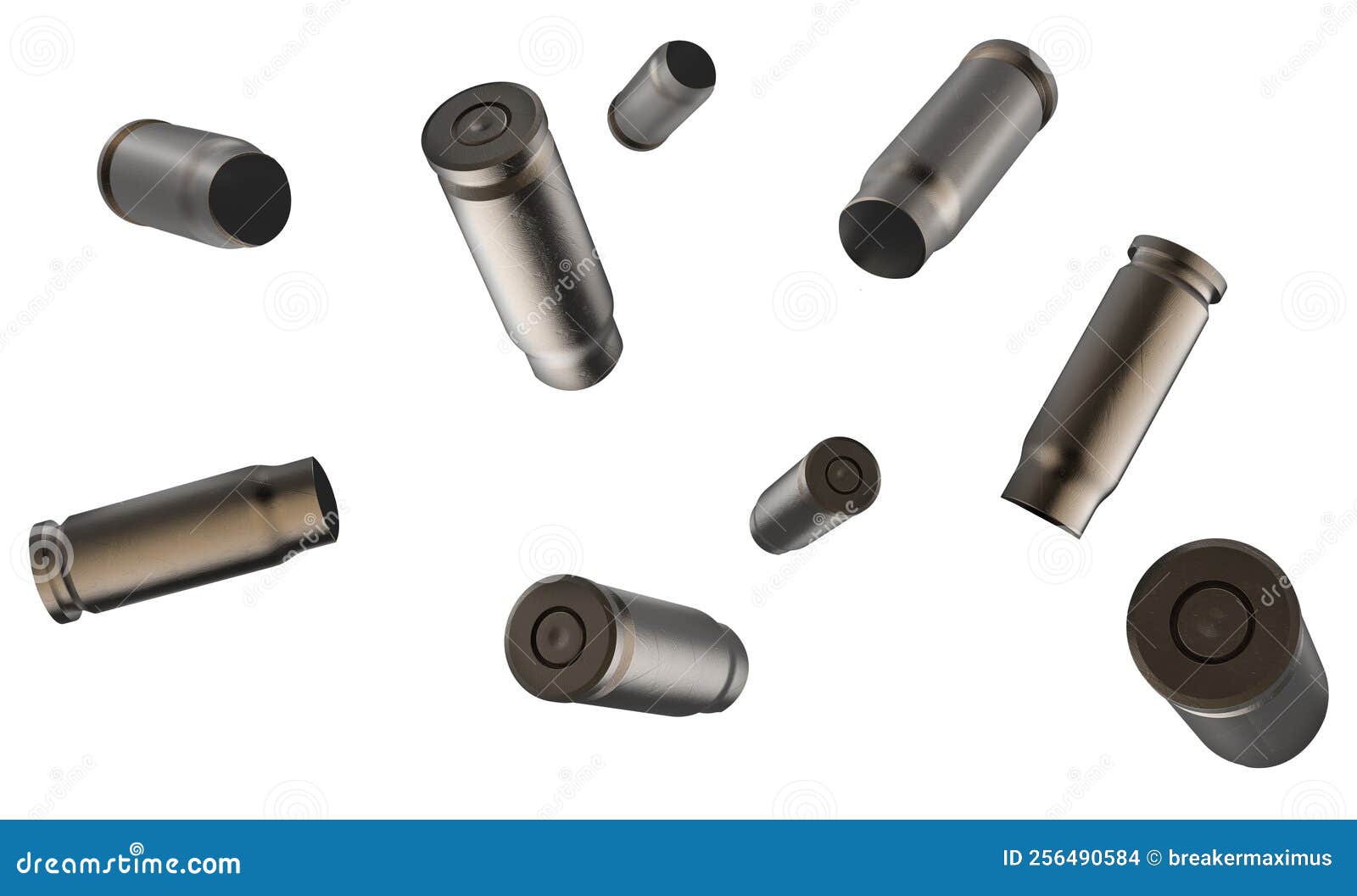 Bullet Casings Falling