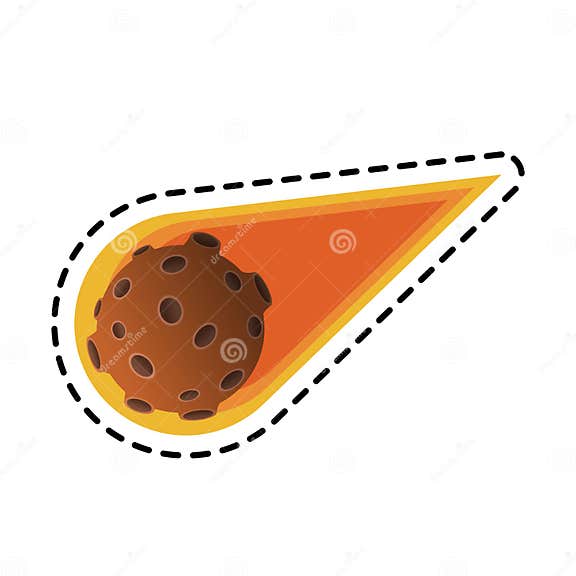 Isolated asteroid design stock vector. Illustration of equipment - 82262162