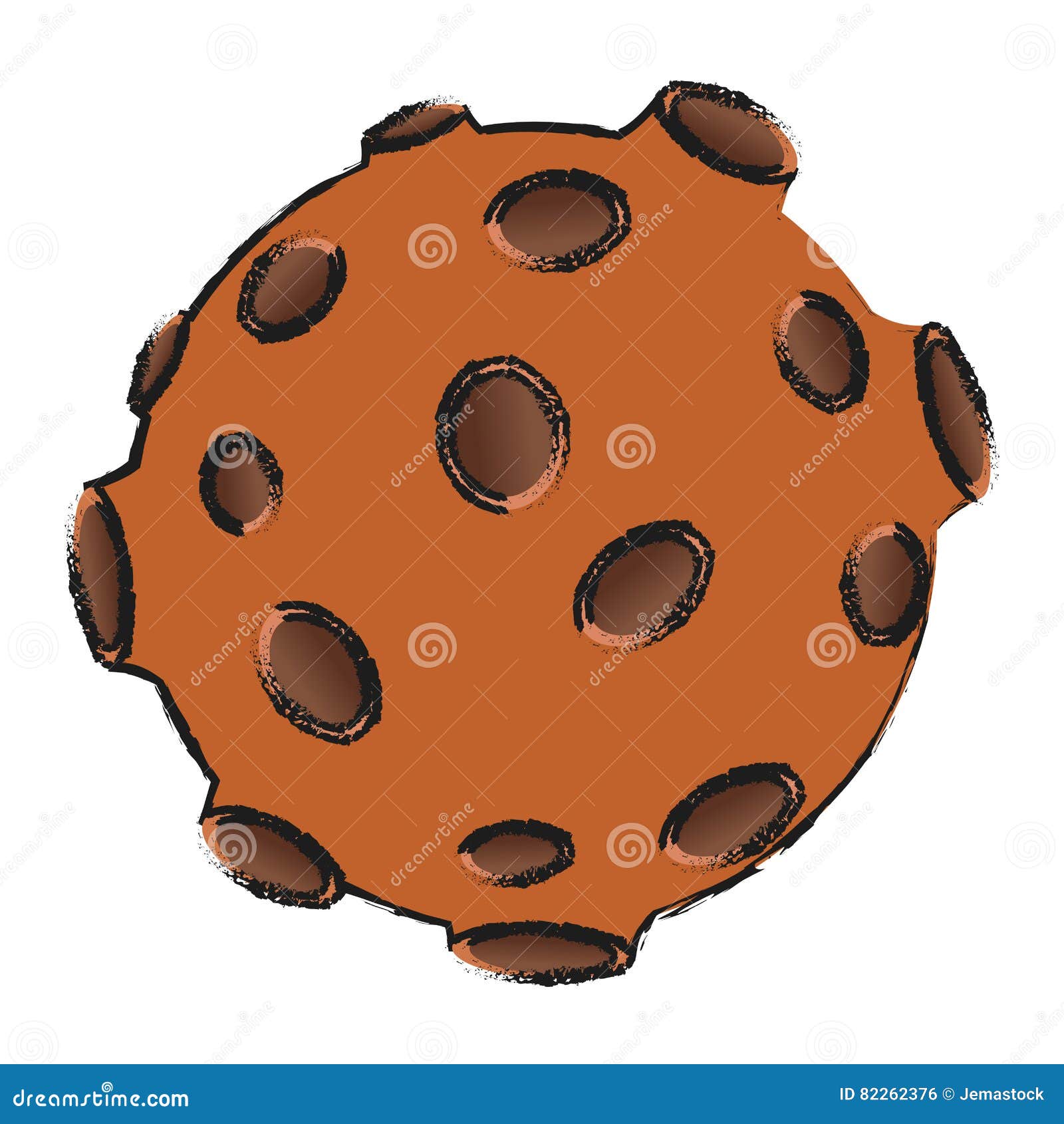 Isolated asteroid design stock vector. Illustration of flight - 82262376