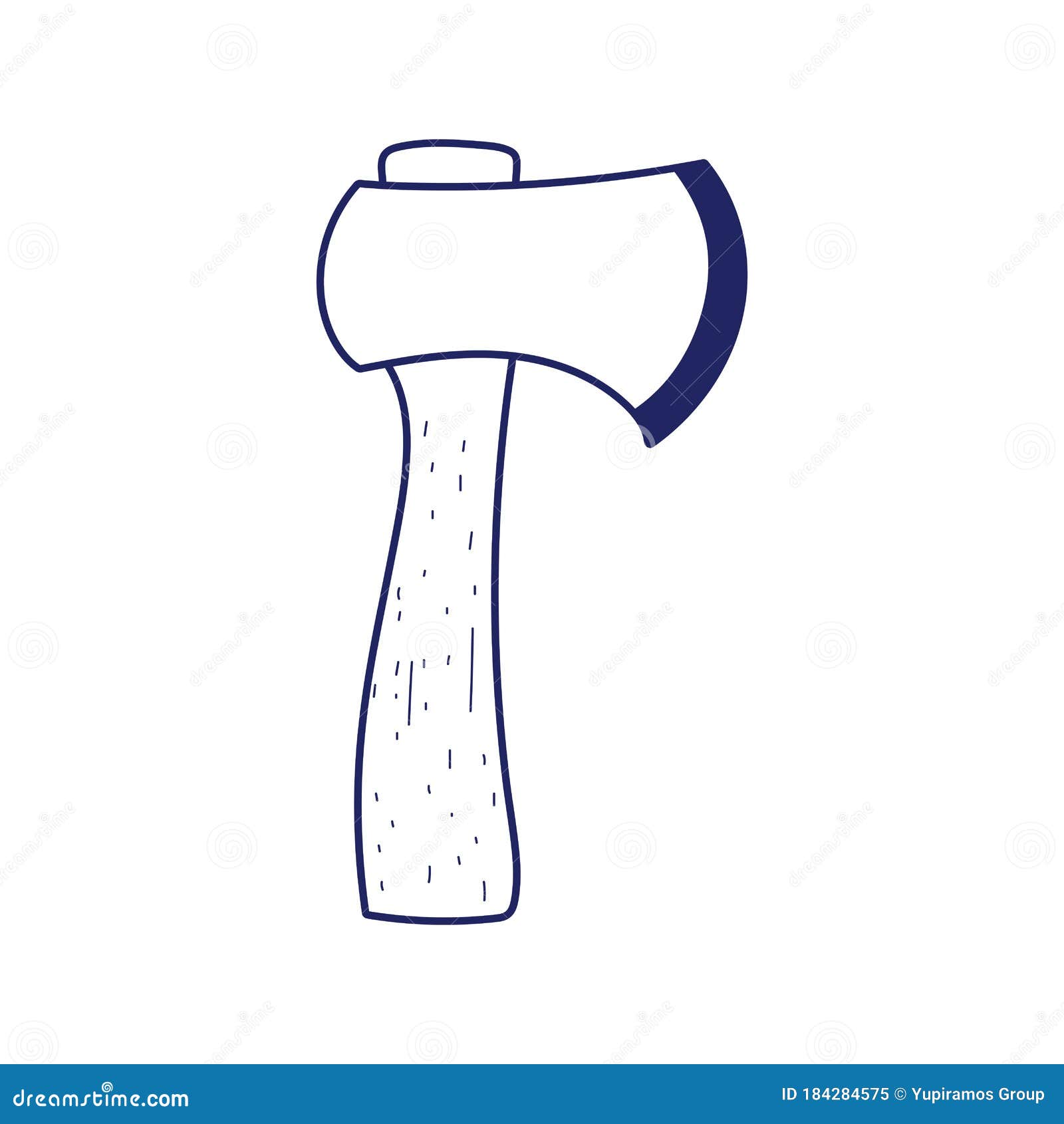 Isolated Axe Tool Vector Design Stock Vector - Illustration of ...