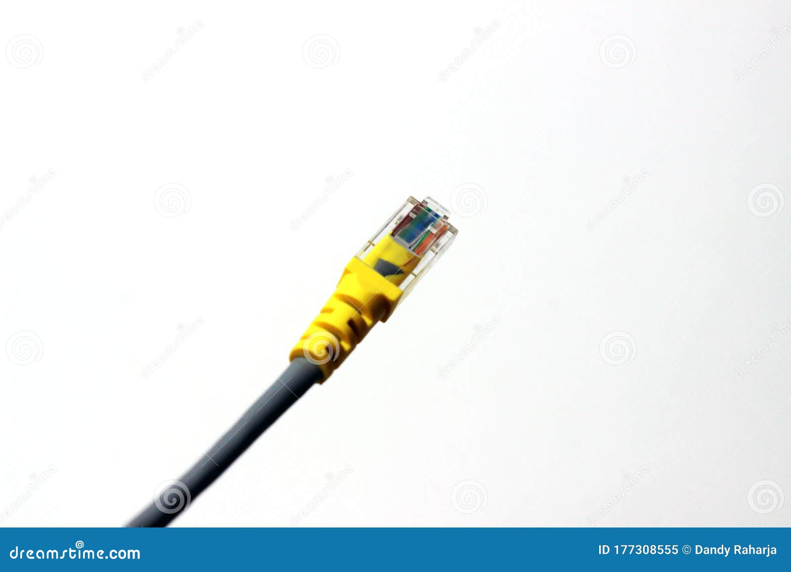 An Isolated Background UTP Cable Royalty-Free Stock Photography ...