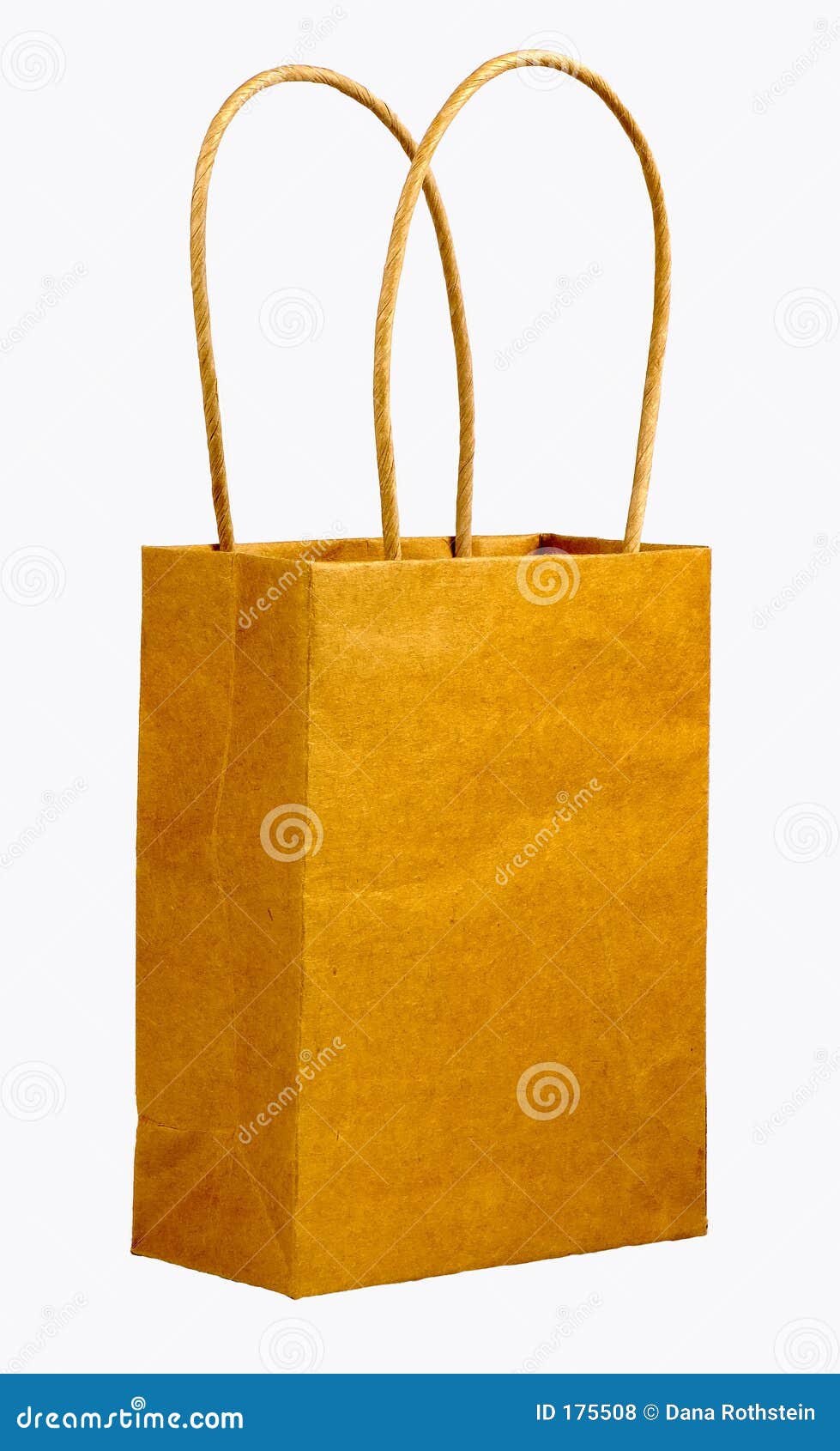 Isolated Bag stock photo. Image of store, paper, shopping - 175508