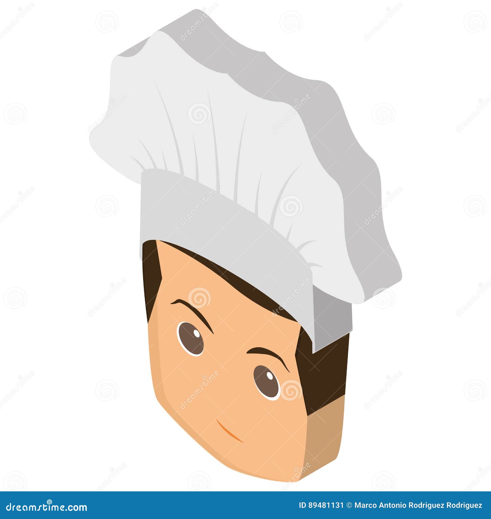 Isolated baker avatar stock illustration. Illustration of group - 89481131