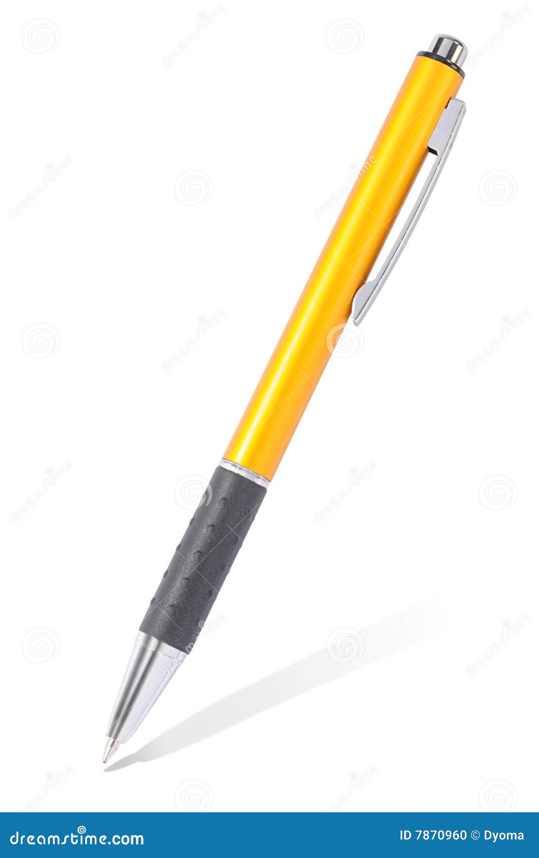 Isolated ball-point pen stock photo. Image of culture - 7870960