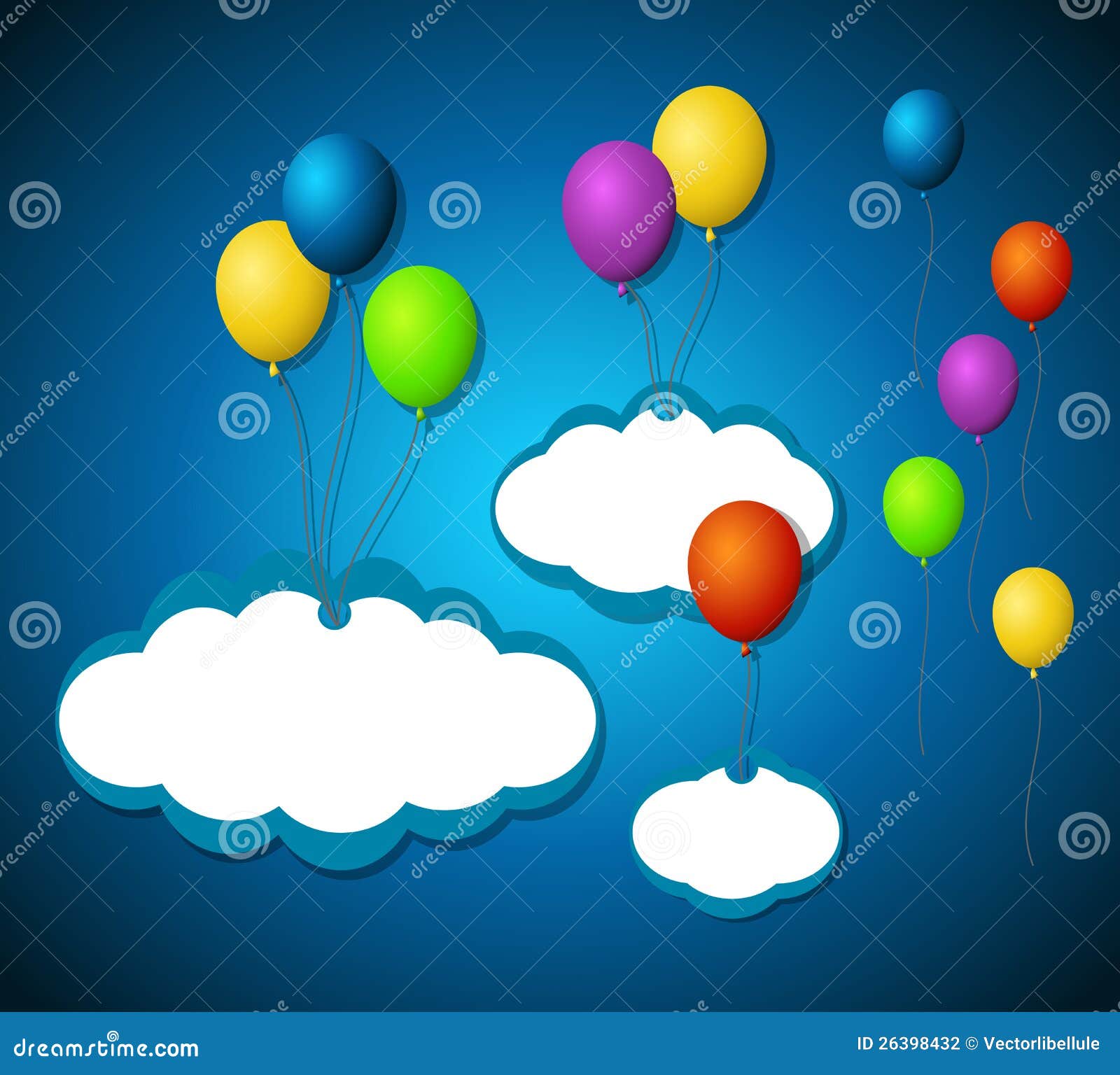 Isolated balloon tags stock vector. Illustration of marketing - 26398432