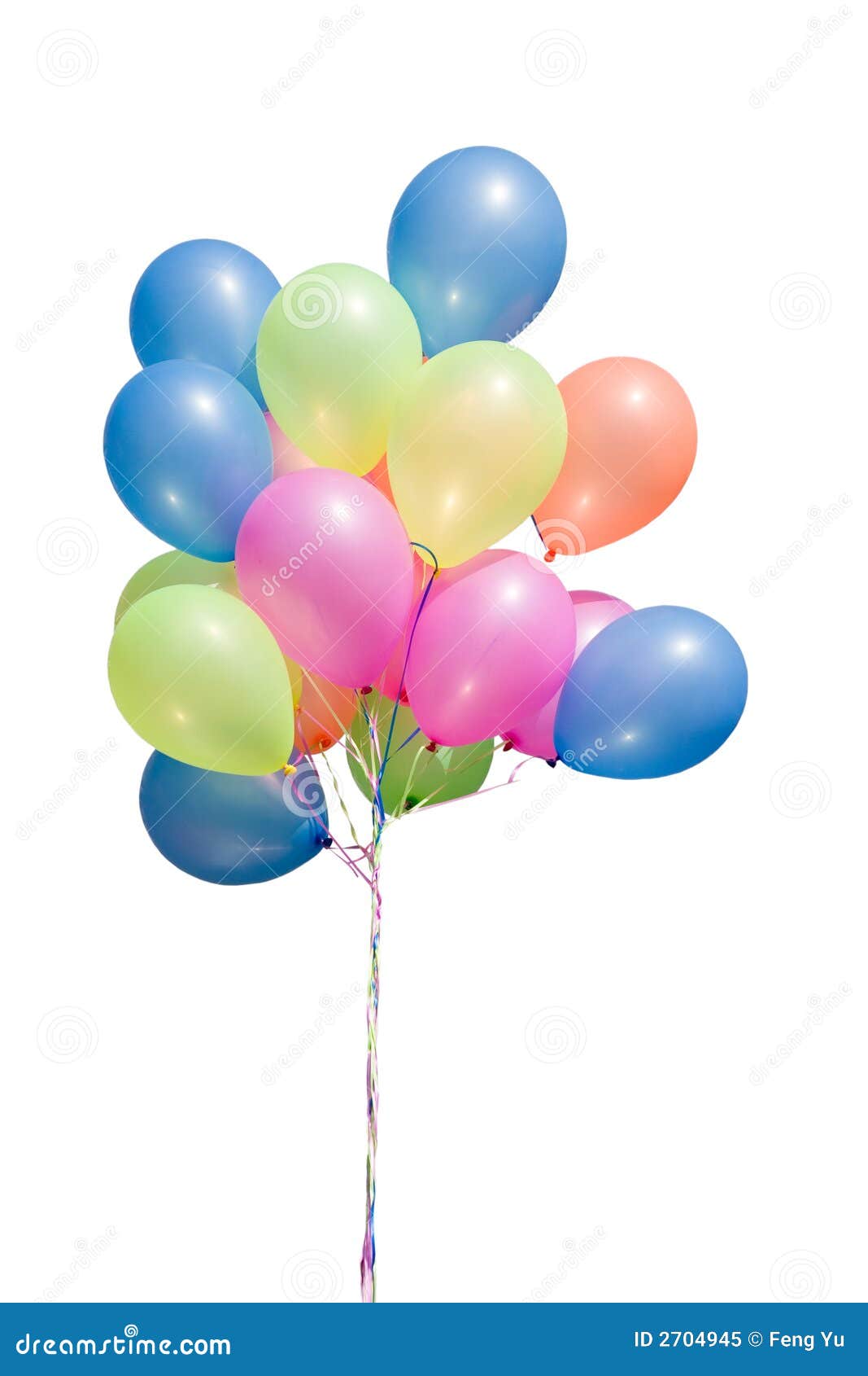 Isolated balloons stock image. Image of amusement, balloons - 2704945