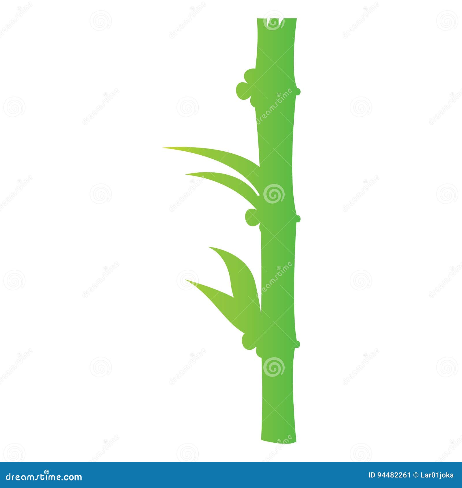 Isolated bamboo stick stock vector. Illustration of design - 94482261