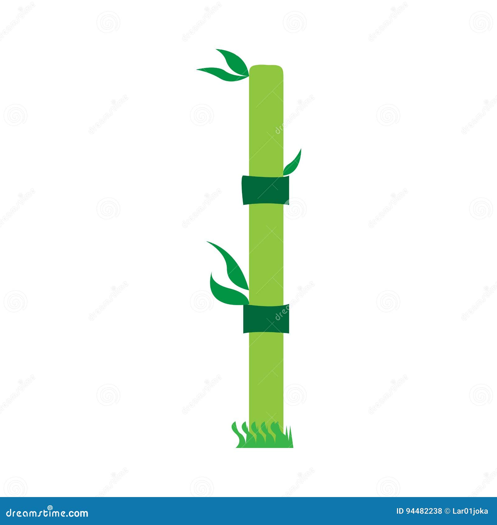 Isolated bamboo stick stock vector. Illustration of concept - 94482238