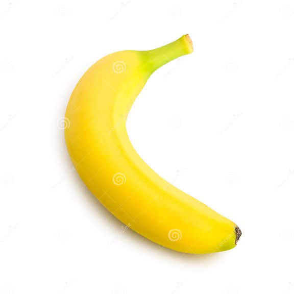 Isolated Banana stock image. Image of clipping, fruit - 4612373