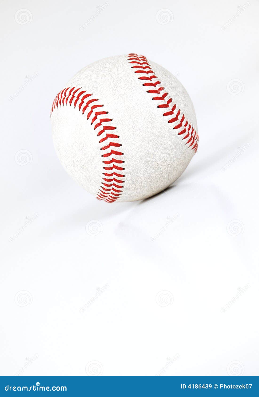 Isolated baseball stock image. Image of isolated, pristine - 4186439