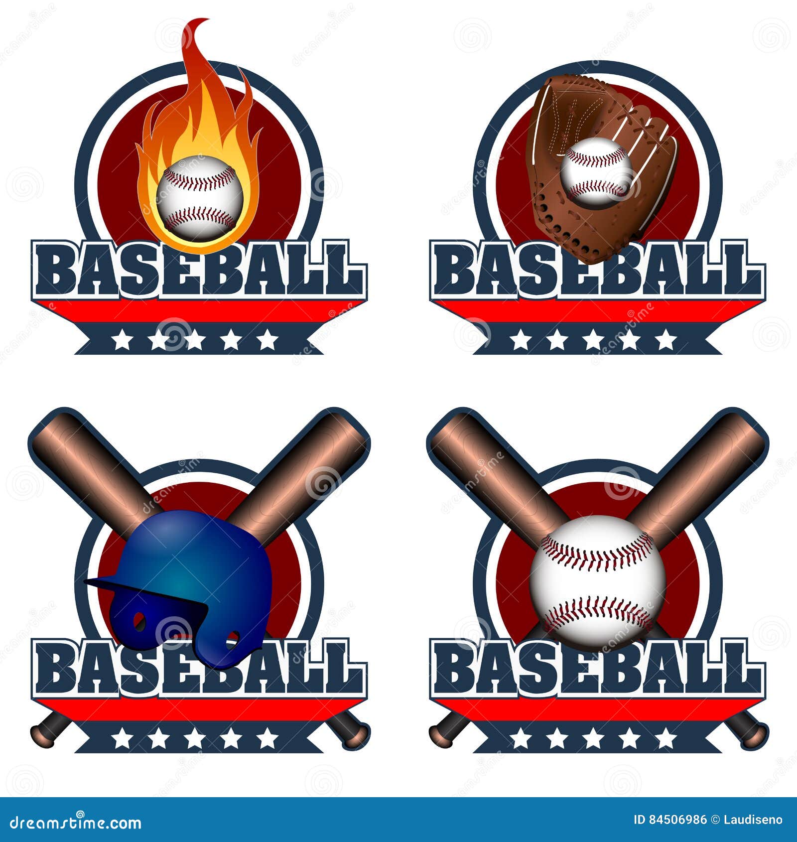 Isolated baseball emblem stock illustration. Illustration of icon ...