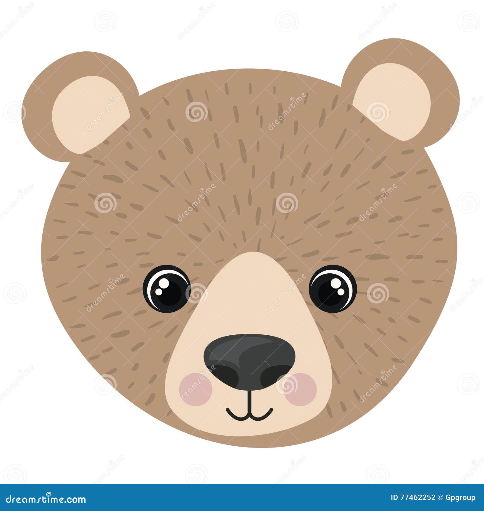 Isolated Bear Cartoon Design Stock Vector - Illustration of adorable ...