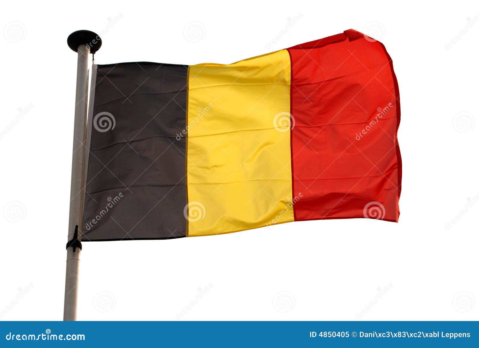 Isolated Belgian Flag with Clipping Path Stock Image - Image of yellow ...