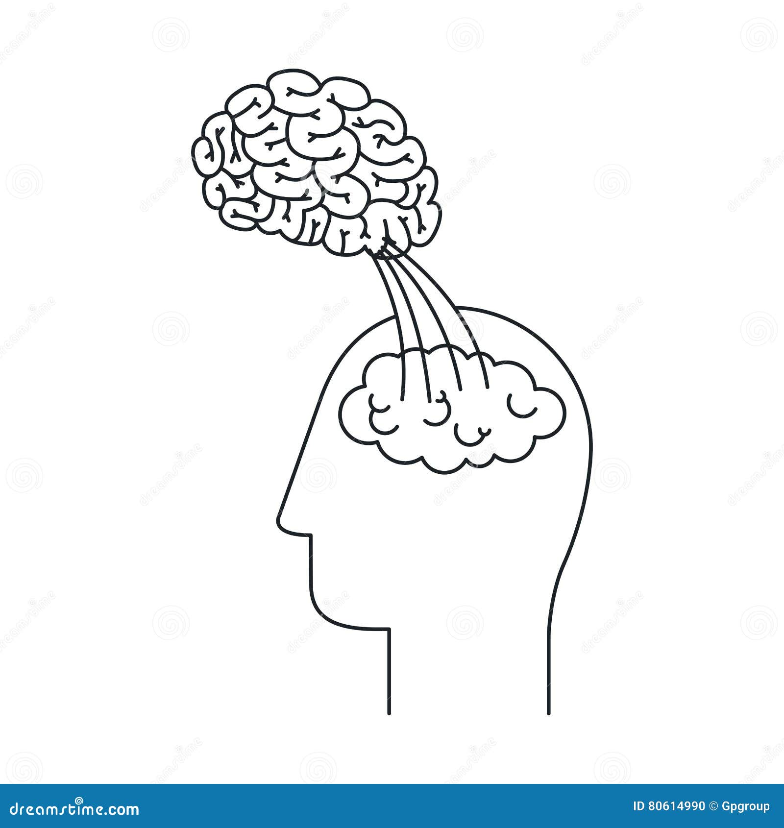 Isolated Big Idea Draw Design Stock Vector - Illustration of ...