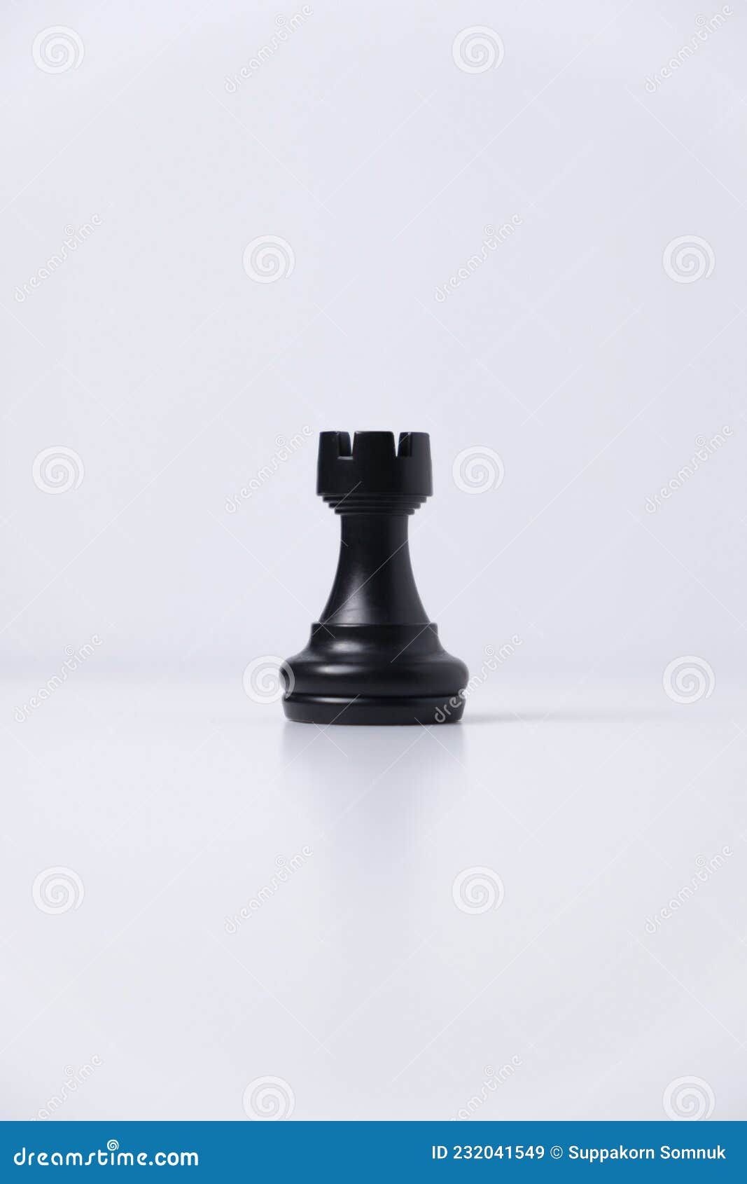 Black Rook On A Chess Board Royalty-Free Stock Photography ...