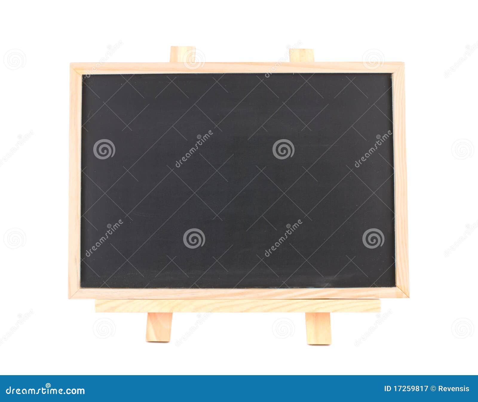 Isolated Blank Blackboard on Wooden Framework Stock Image - Image of ...