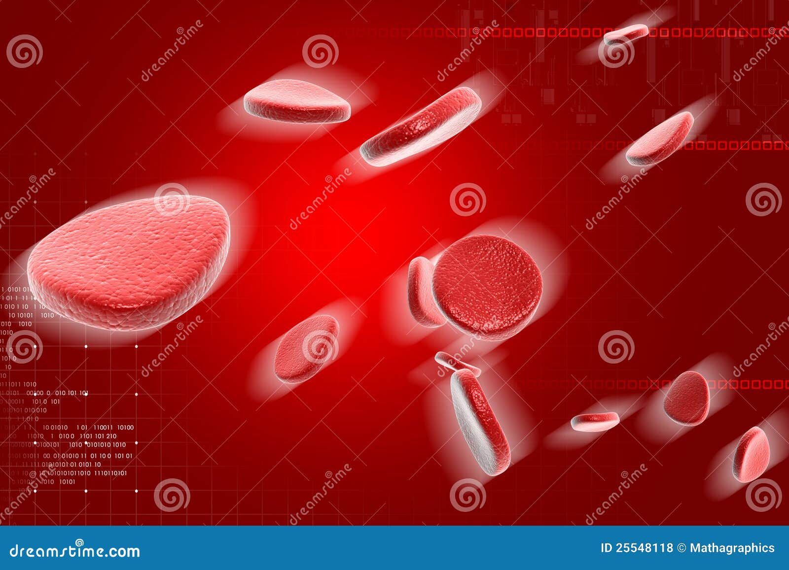 Isolated Blood Cells Stock Illustration | CartoonDealer.com #25548118
