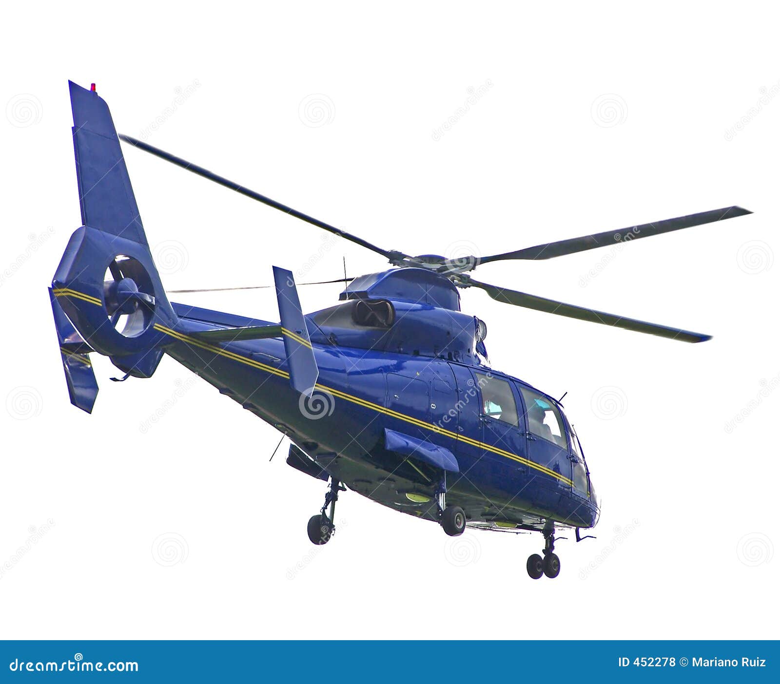 Blue Helicopter. Stock Photo | CartoonDealer.com #42327162