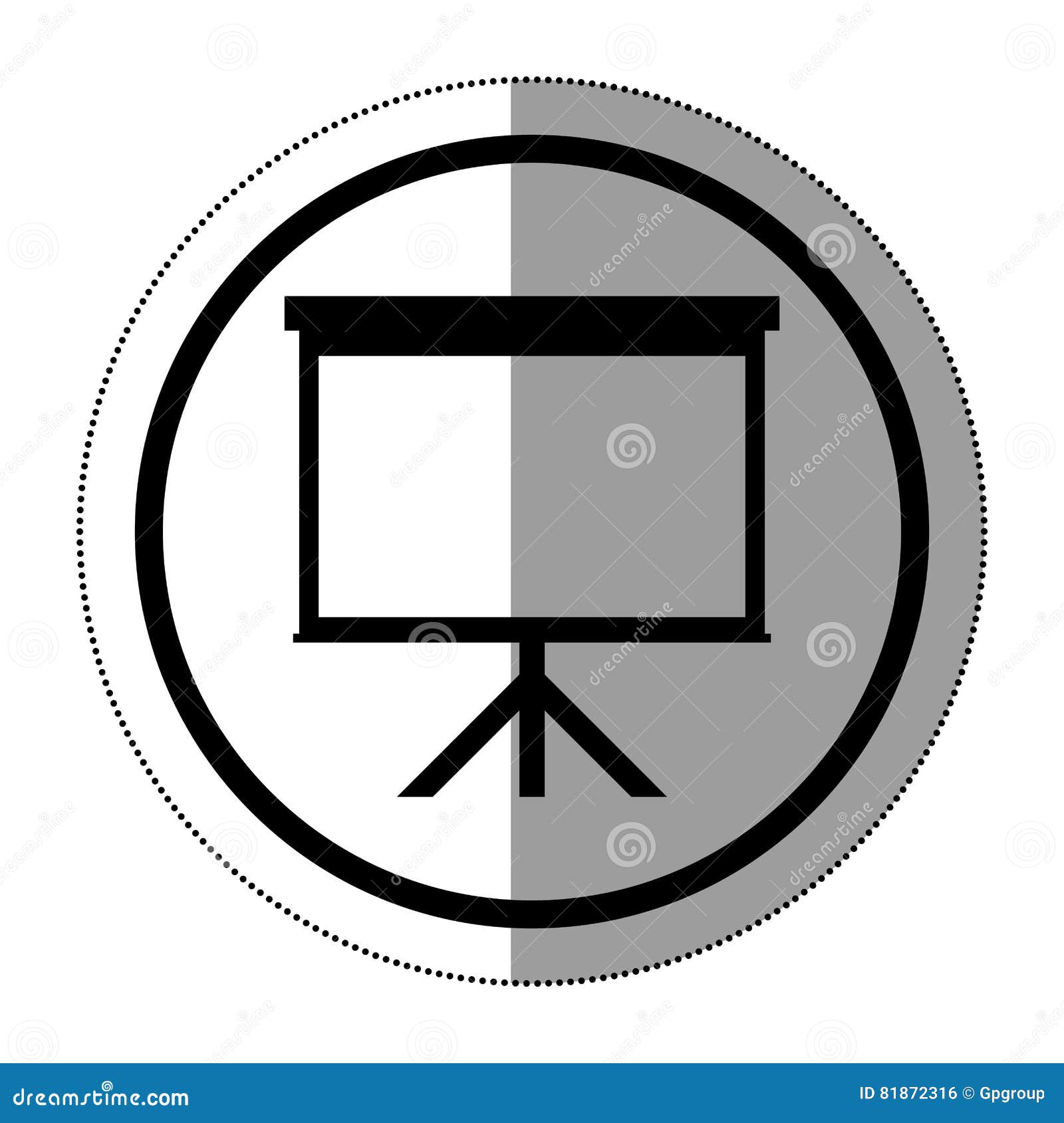 Isolated board design stock vector. Illustration of front - 81872316