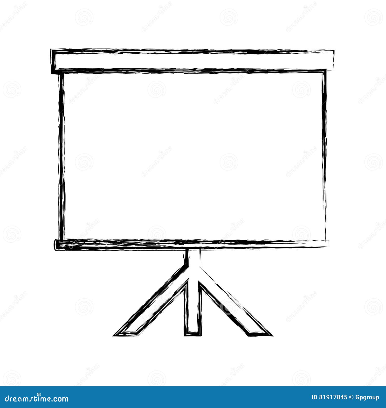 Isolated board design stock illustration. Illustration of handwriting ...