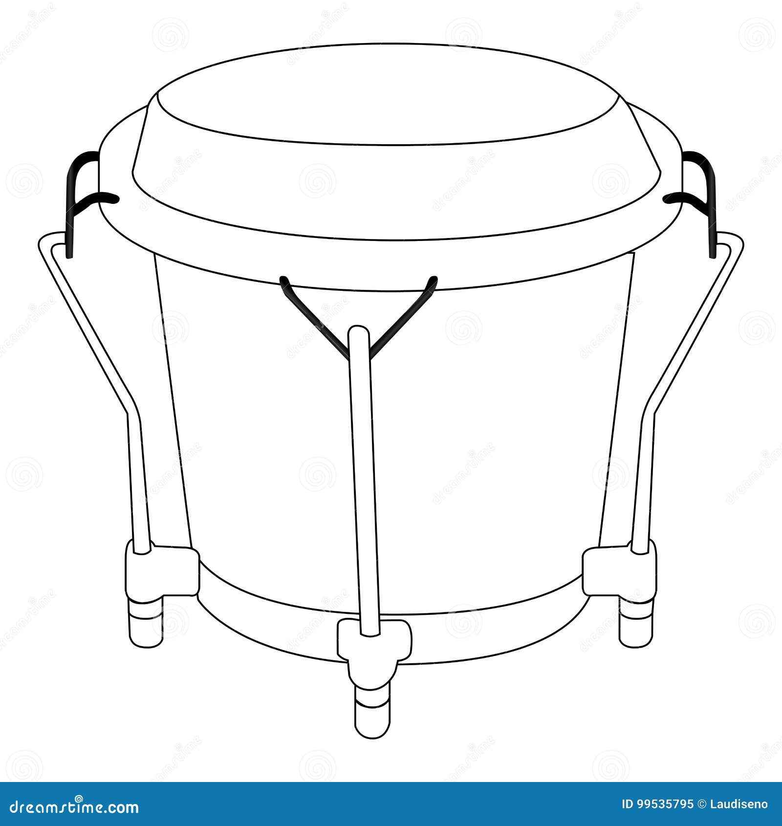 Bongos Colouring Pages Sketch Coloring Page