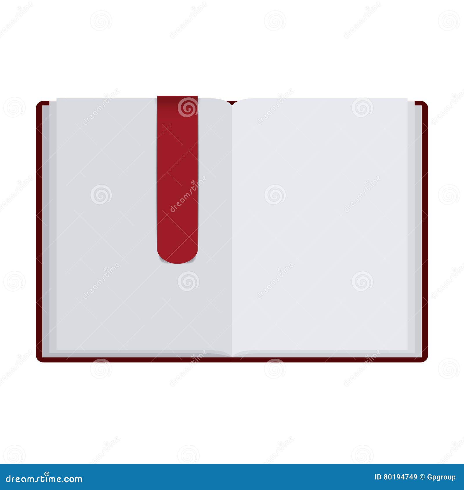 Isolated Book Object Design Stock Illustration - Illustration of ...